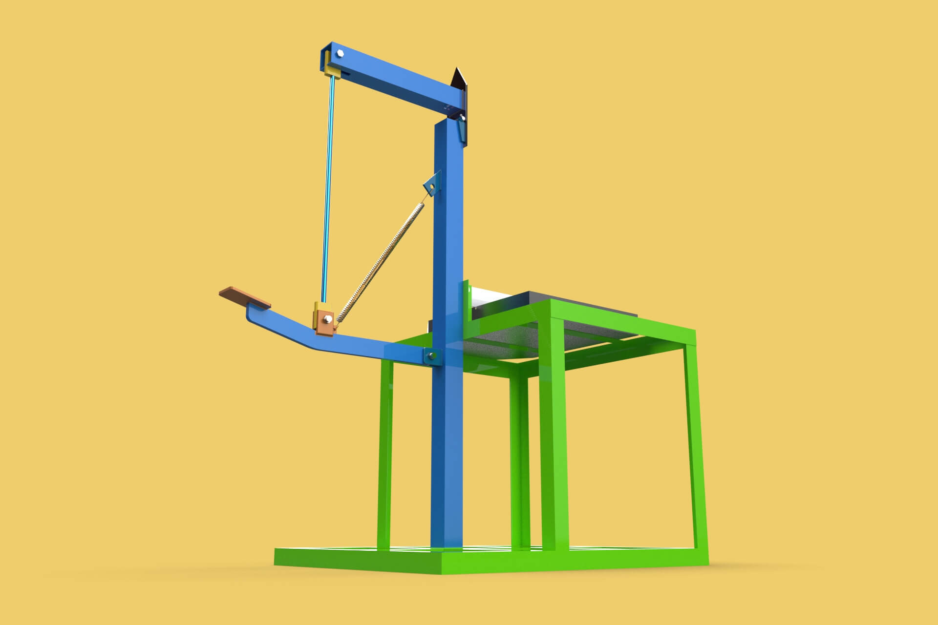 Handle Coconut Peeler Splitter Cut Tool Husk Shell Extractor - 3D Model ...