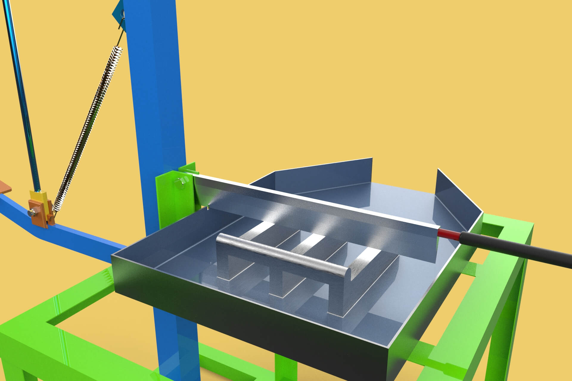 Handle Coconut Peeler Splitter Cut Tool Husk Shell Extractor - 3D Model ...