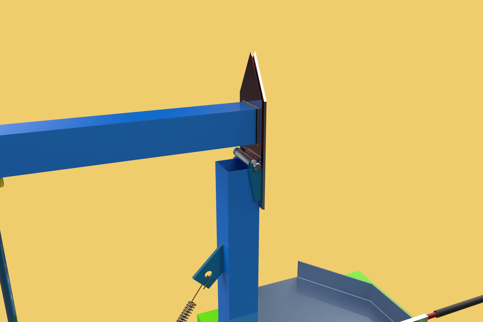 Handle Coconut Peeler Splitter Cut Tool Husk Shell Extractor - 3D Model ...