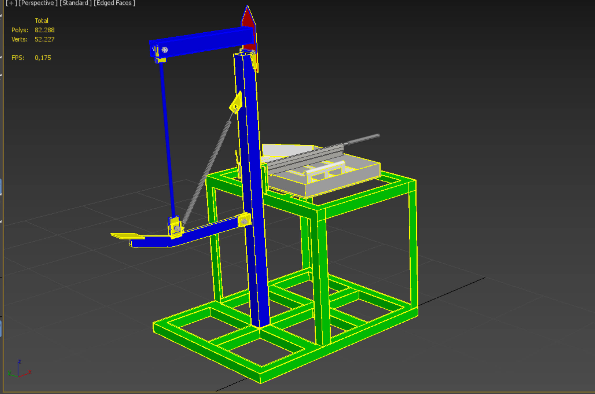 Handle Coconut Peeler Splitter Cut Tool Husk Shell Extractor - 3D Model ...