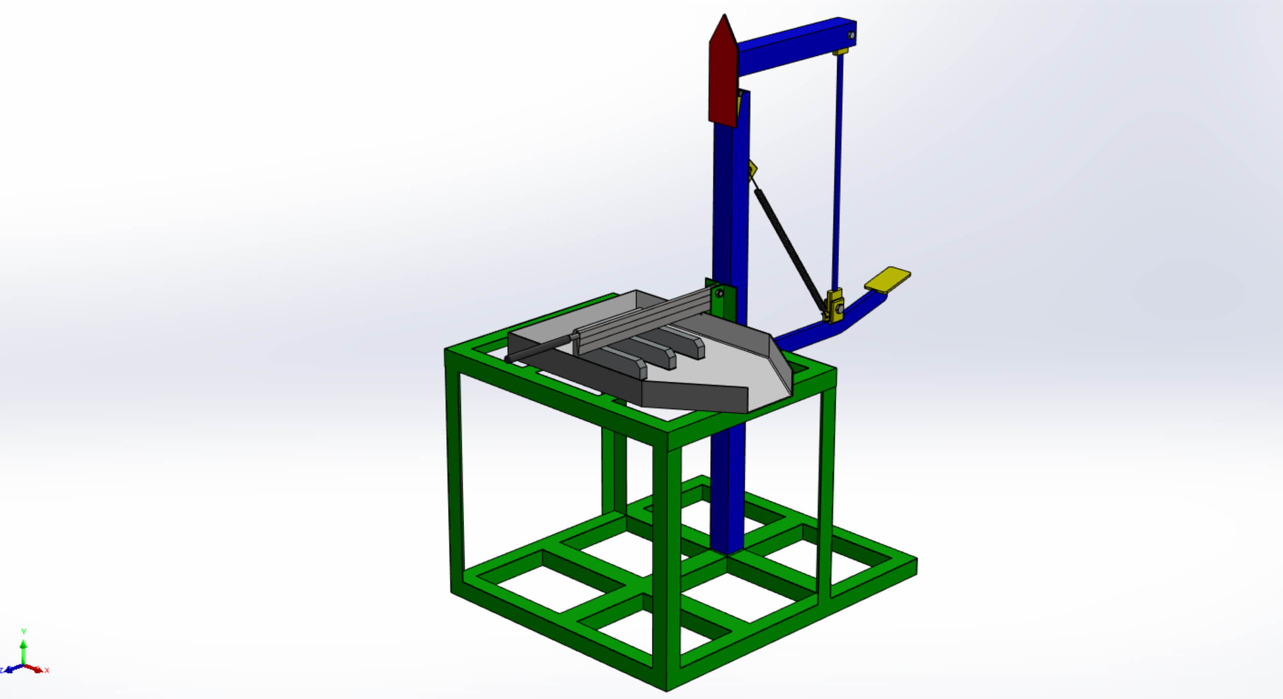 Handle Coconut Peeler Splitter Cut Tool Husk Shell Extractor - 3D Model ...