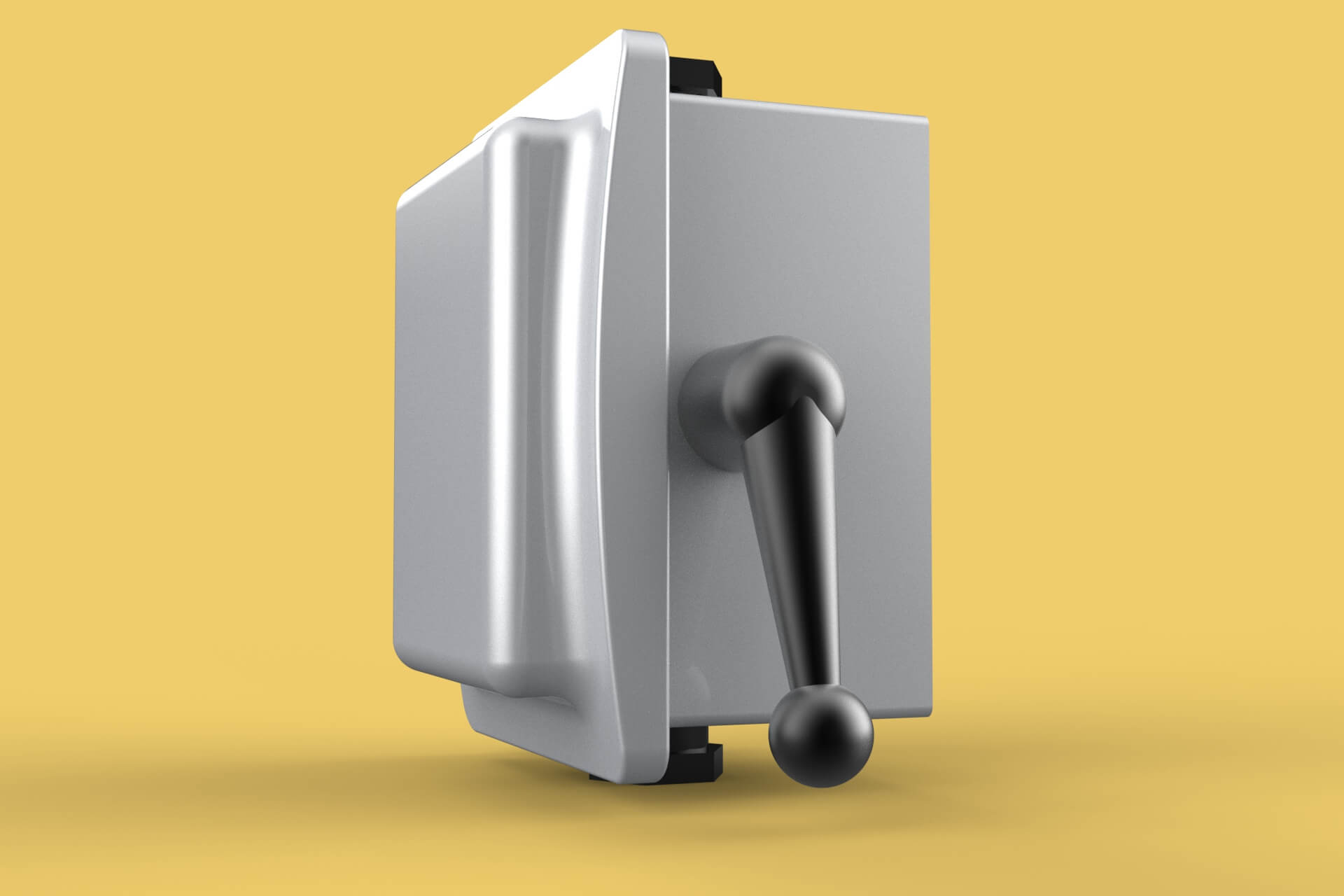 Handle Lever Cam Starter Change Over Switch Ohm Toggle Knob - 3D Model by surf3d