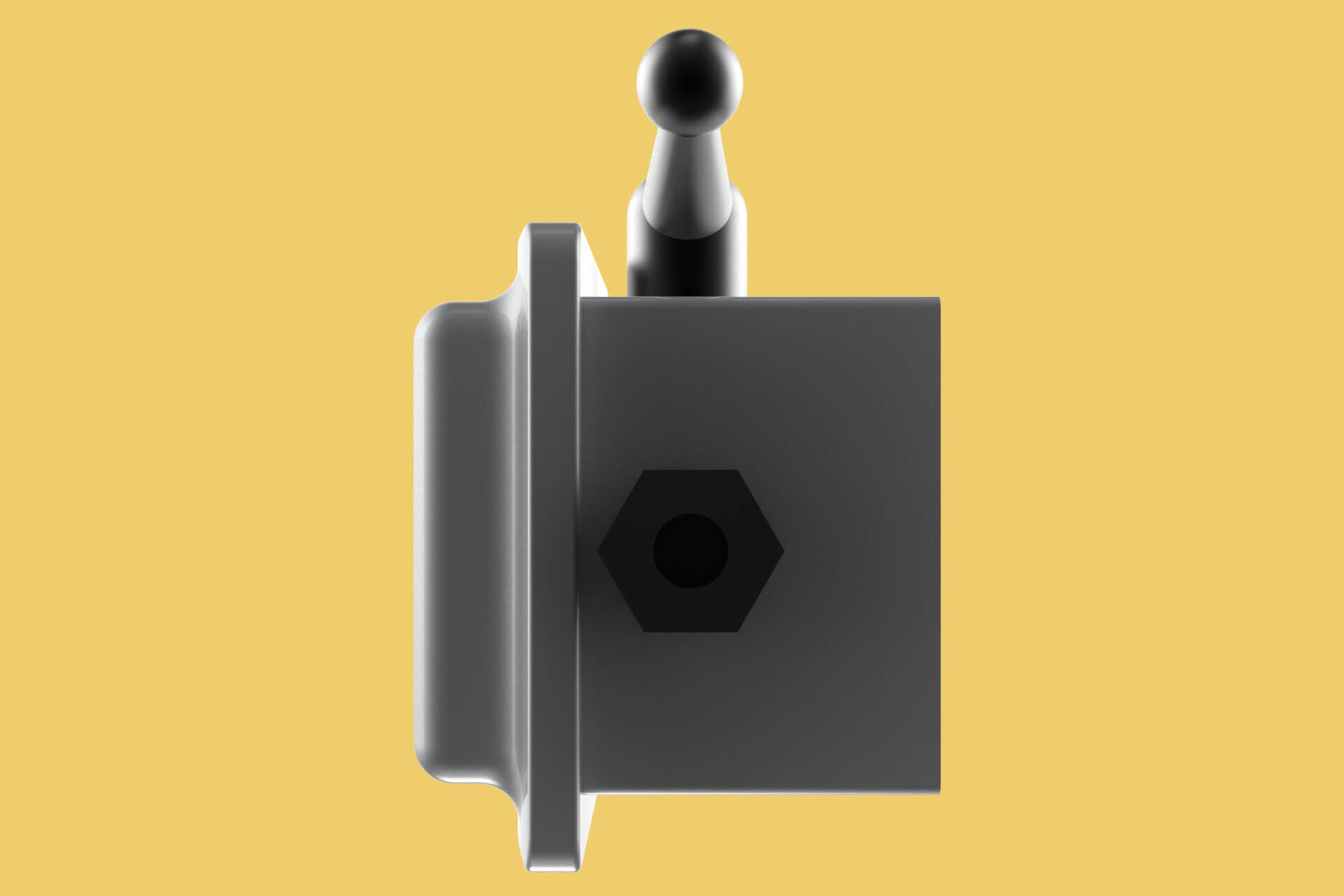 Handle Lever Cam Starter Change Over Switch Ohm Toggle Knob - 3D Model by surf3d