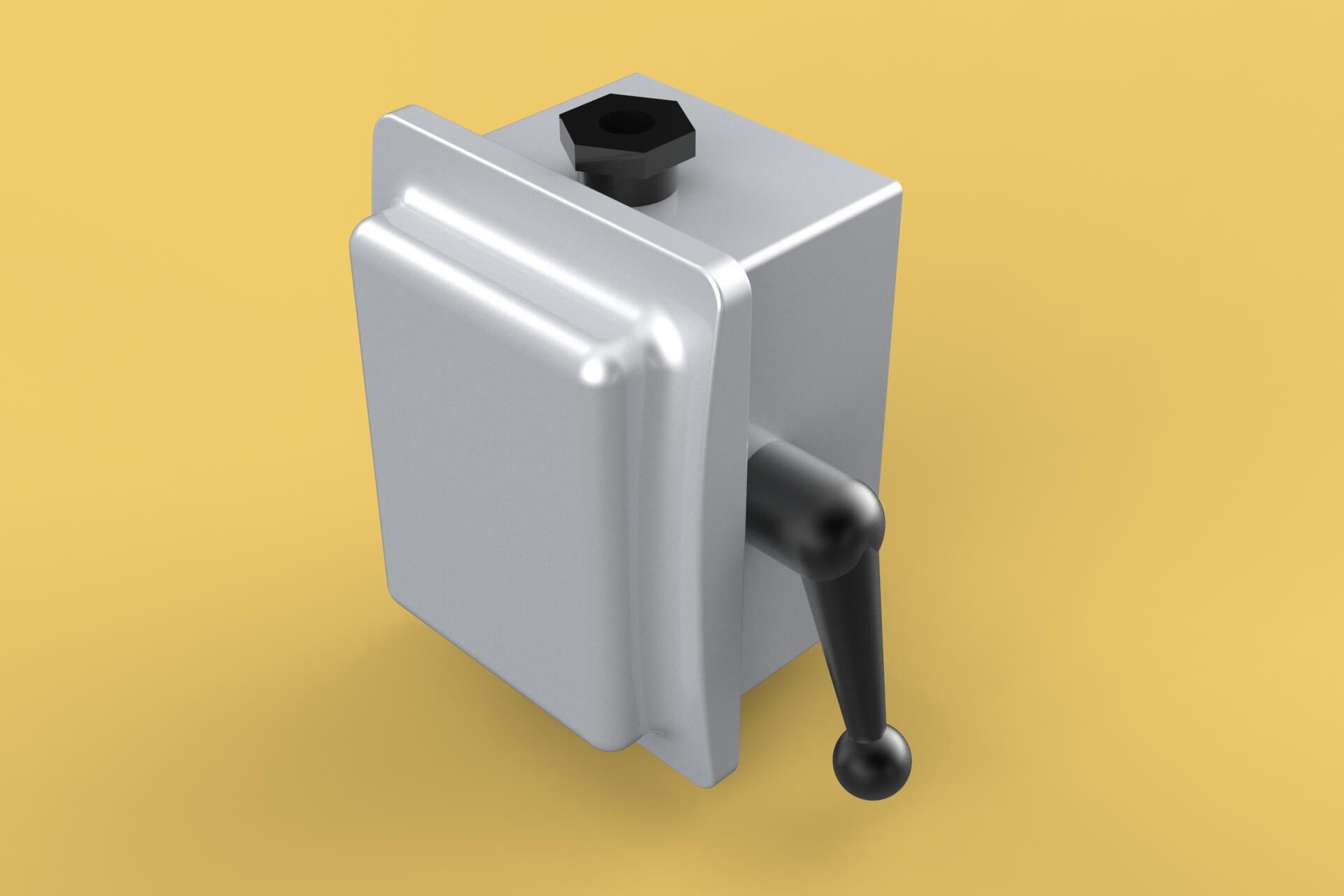Handle Lever Cam Starter Change Over Switch Ohm Toggle Knob - 3D Model by surf3d