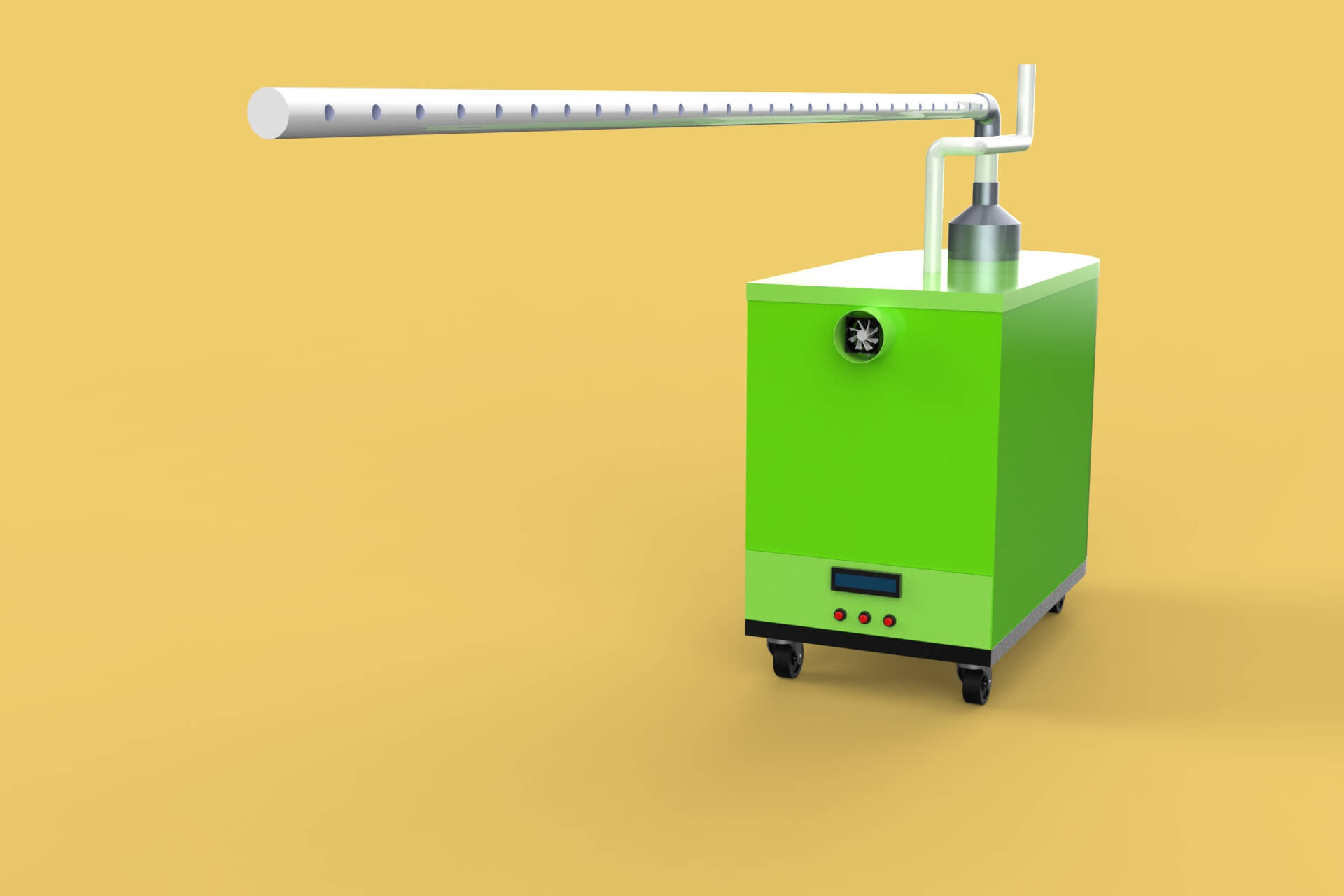 Humidifier Mist Air Fog Ultrasonic Cooling System Agricultur - 3D Model ...