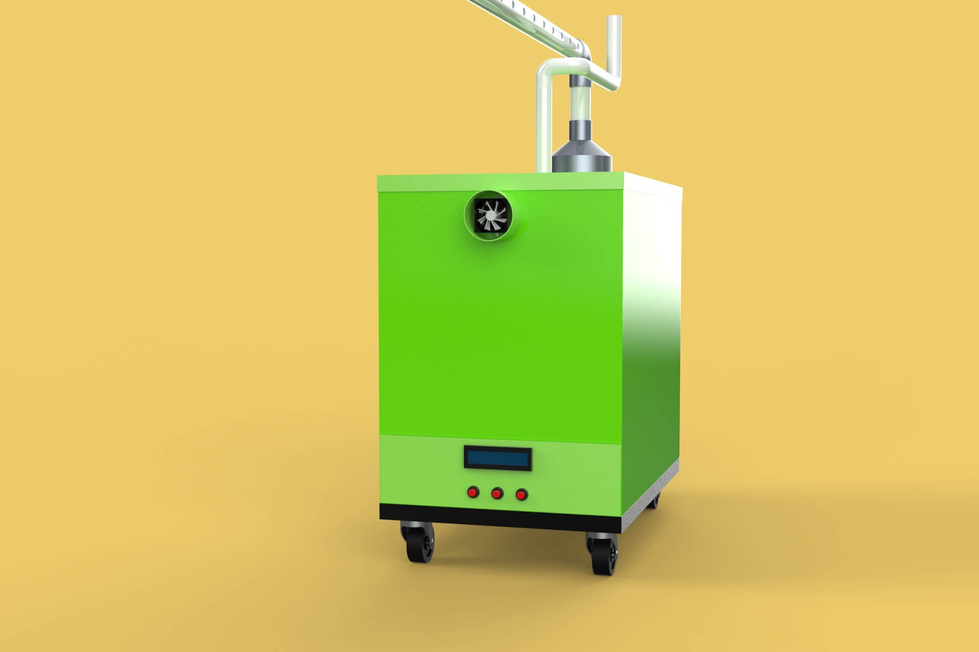 Humidifier Mist Air Fog Ultrasonic Cooling System Agricultur - 3D Model ...