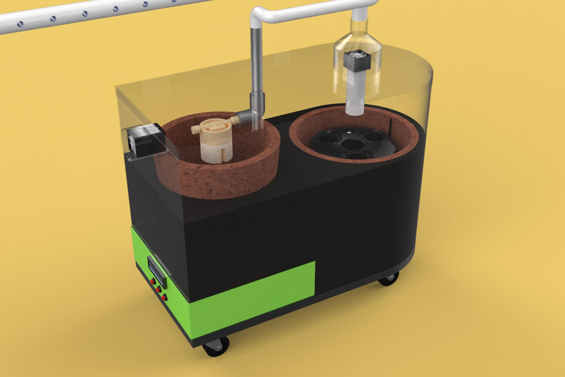 Humidifier Mist Air Fog Ultrasonic Cooling System Agricultur - 3D Model ...