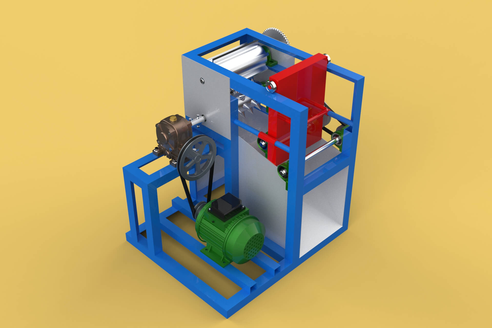 Husk Machine Coconut Peeling Tool Shucker Cut Removal Skin - 3D Model ...