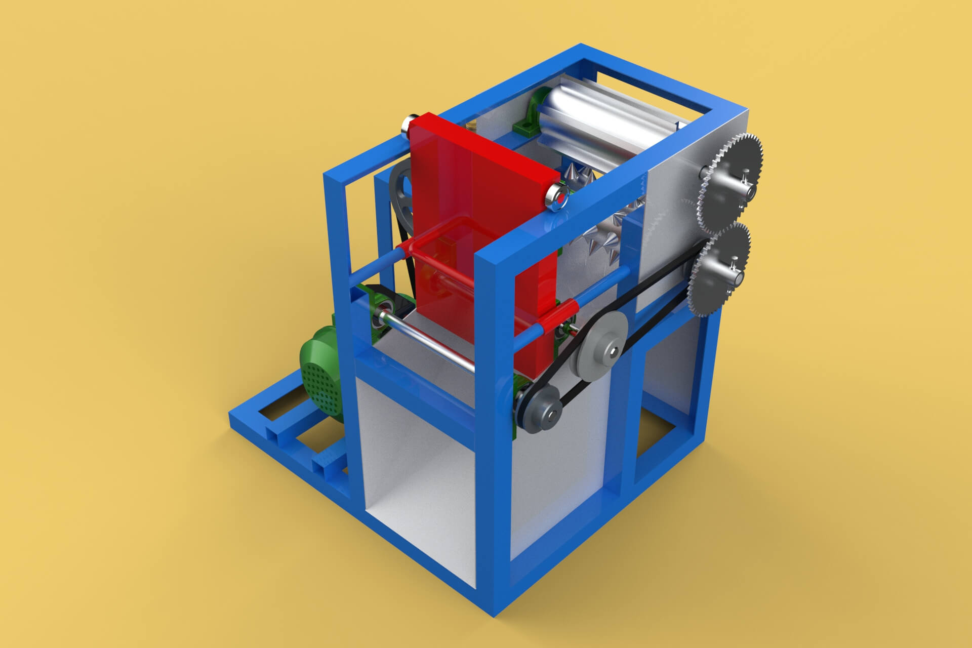 Husk Machine Coconut Peeling Tool Shucker Cut Removal Skin - 3D Model ...