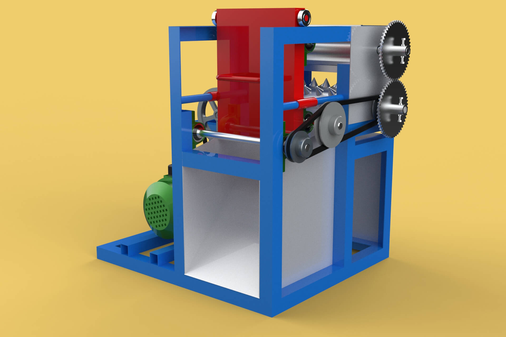 Husk Machine Coconut Peeling Tool Shucker Cut Removal Skin - 3D Model ...