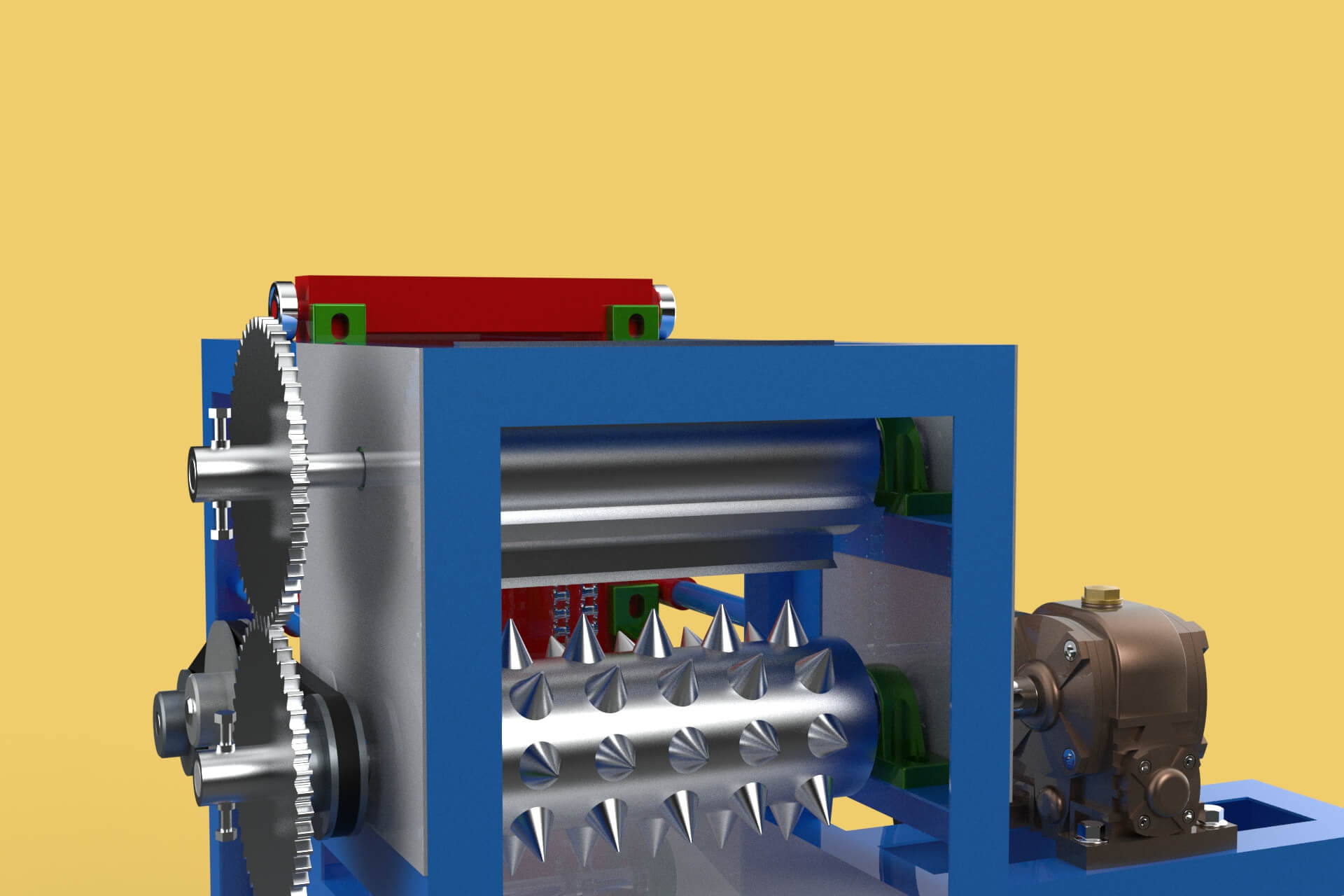 Husk Machine Coconut Peeling Tool Shucker Cut Removal Skin - 3D Model ...