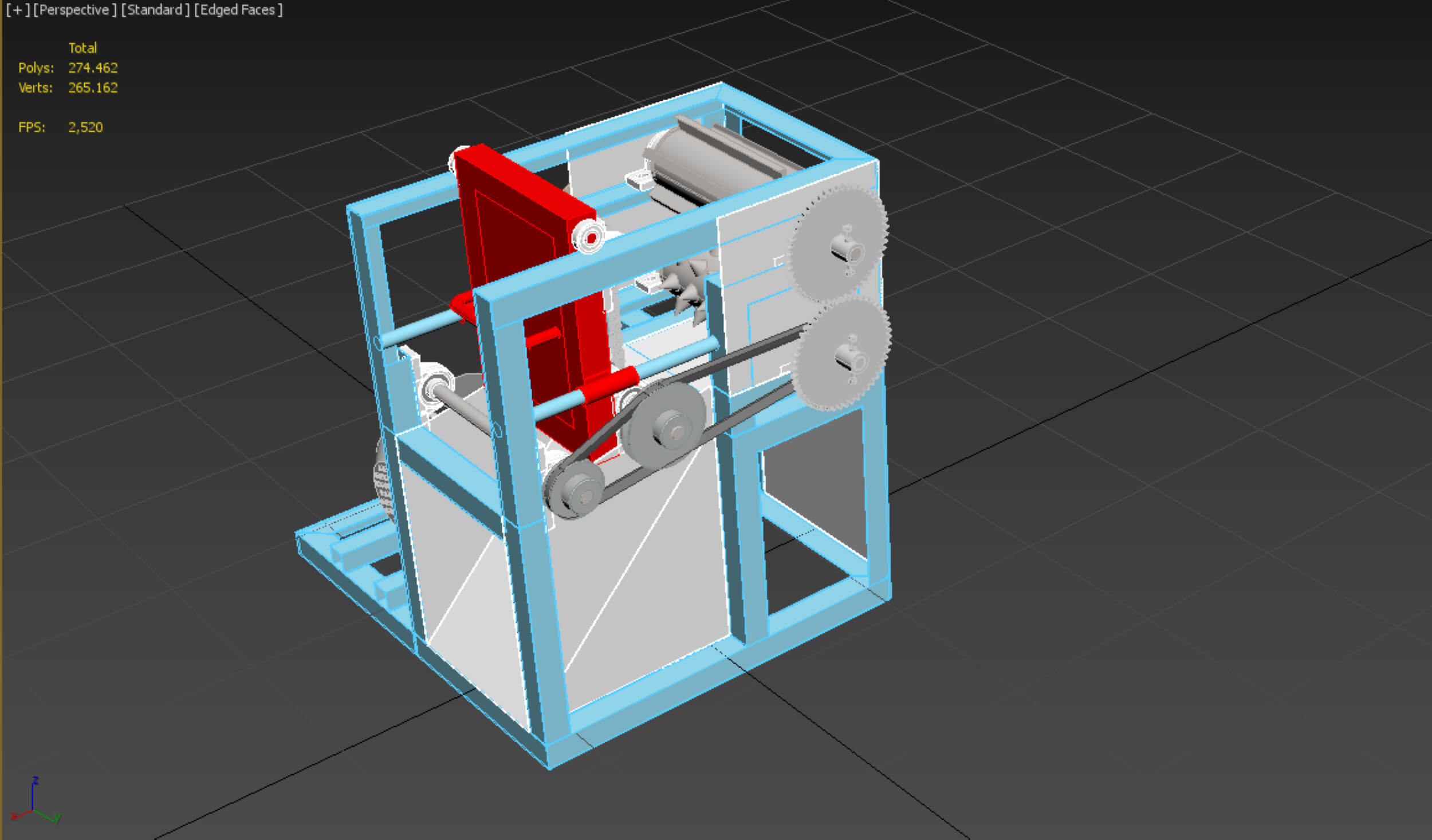 Husk Machine Coconut Peeling Tool Shucker Cut Removal Skin - 3D Model ...