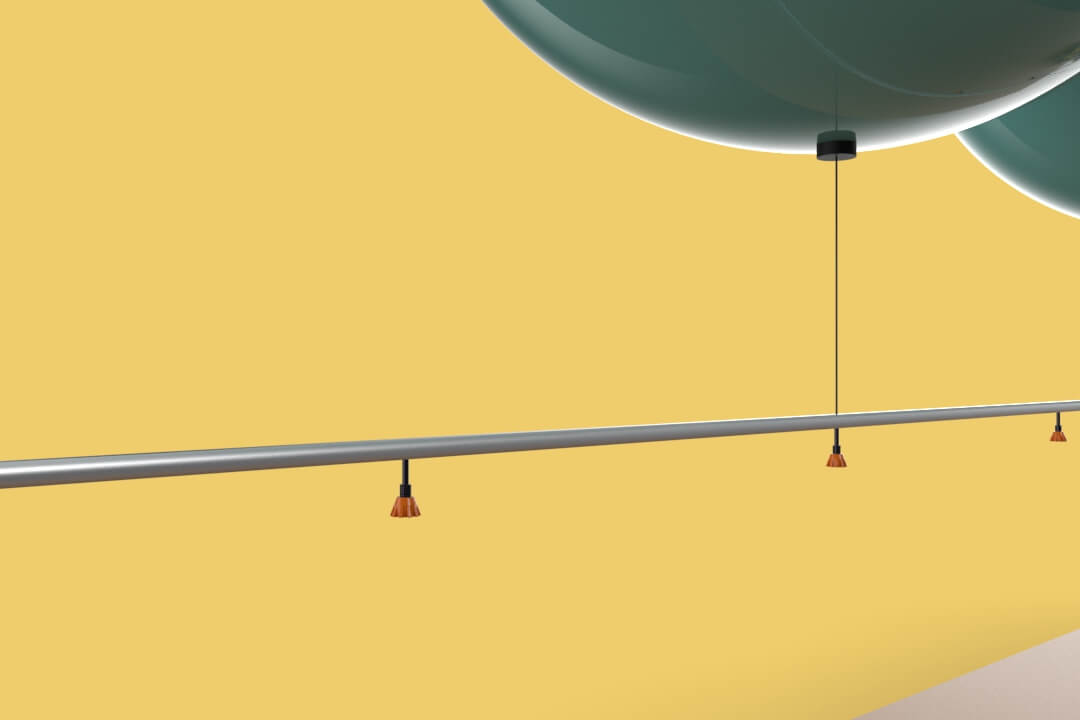 Hydrogen Helium Balloon Pesticide Sprayer Agricultural Farms - 3D Model by surf3d