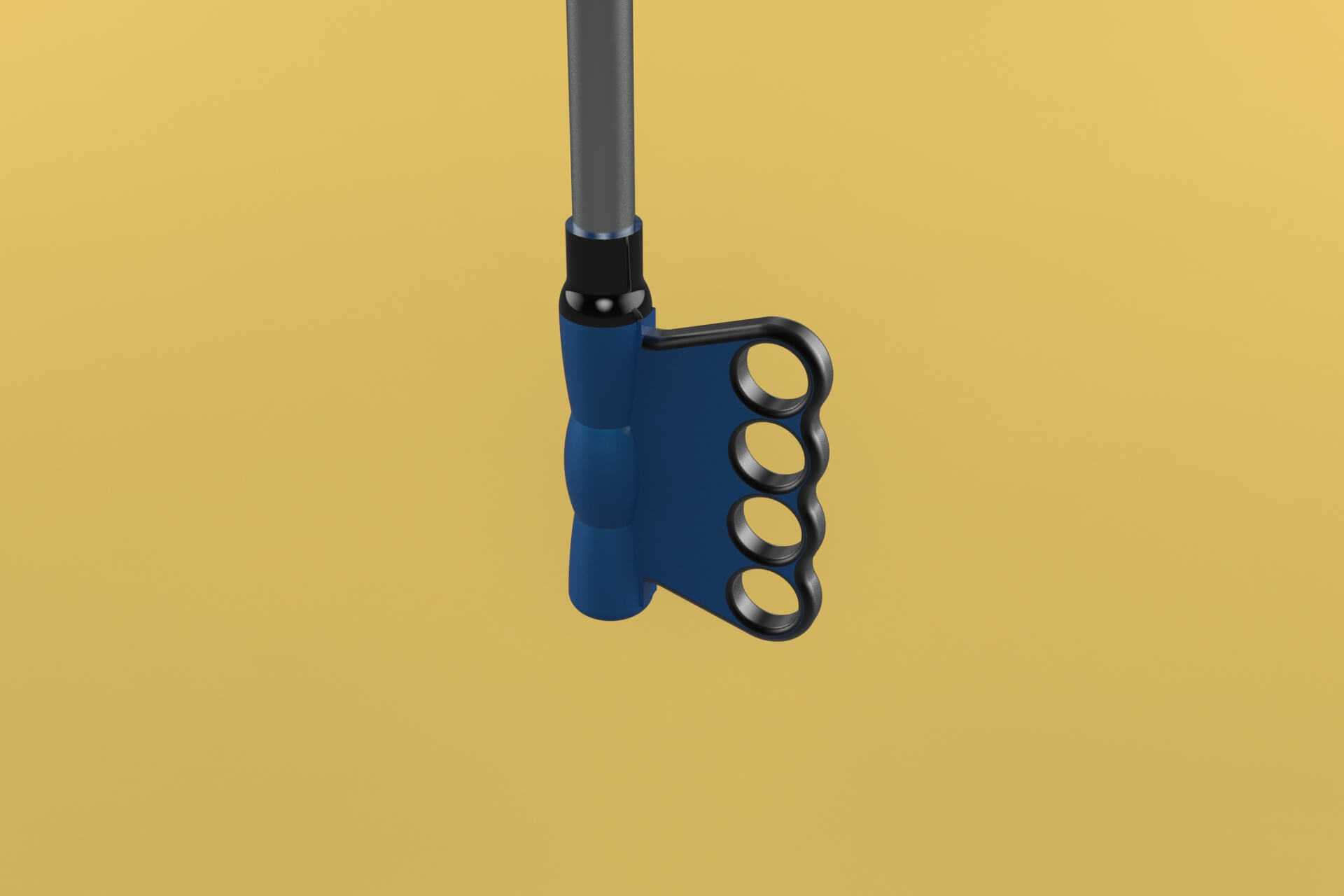 Knuckle Safe Umbrella Finger Hole Grip Texting in The Rain - 3D Model ...