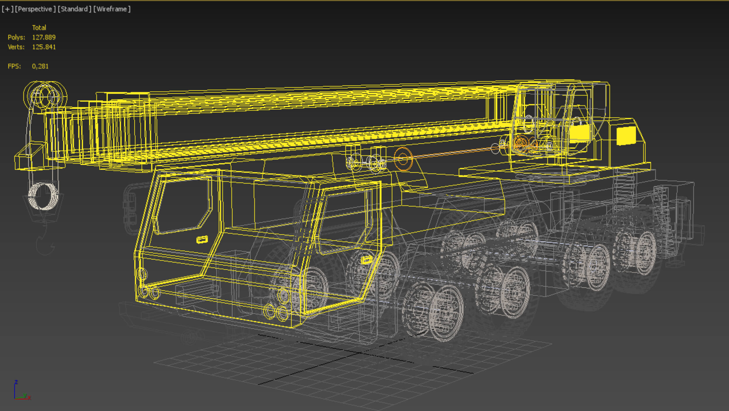 LIEBHERR LTM1070 LTM Telescopic Mobile Crane Crawler Truck - 3D Model ...