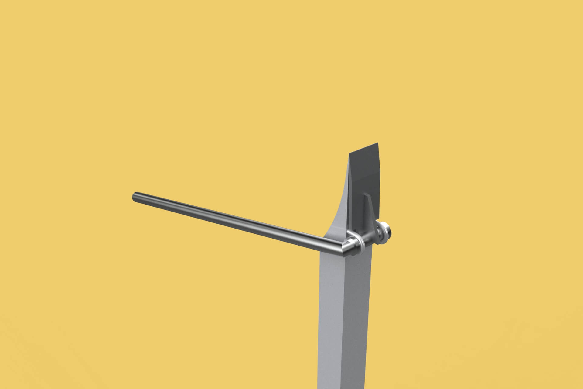 Manual Coconut Remover Skin Tool Husk Peeler Dehusker - 3D Model by surf3d