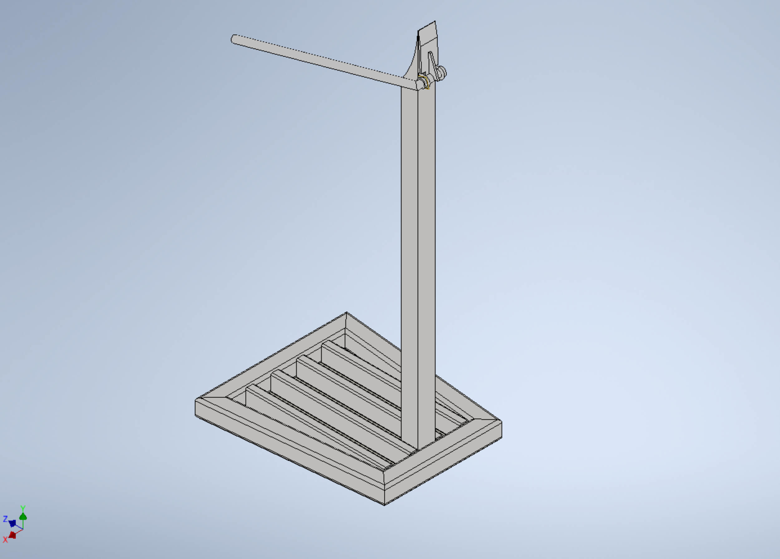 Manual Coconut Remover Skin Tool Husk Peeler Dehusker - 3D Model by surf3d