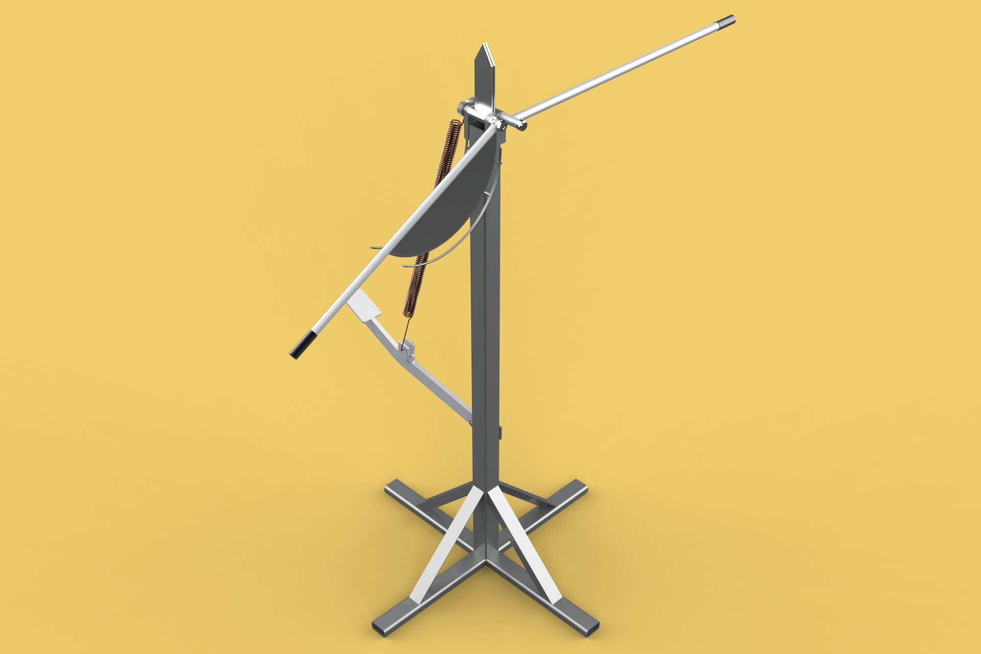 Manual Lever Handle Coconut Peeler Split Dehusker Extractor - 3D Model ...