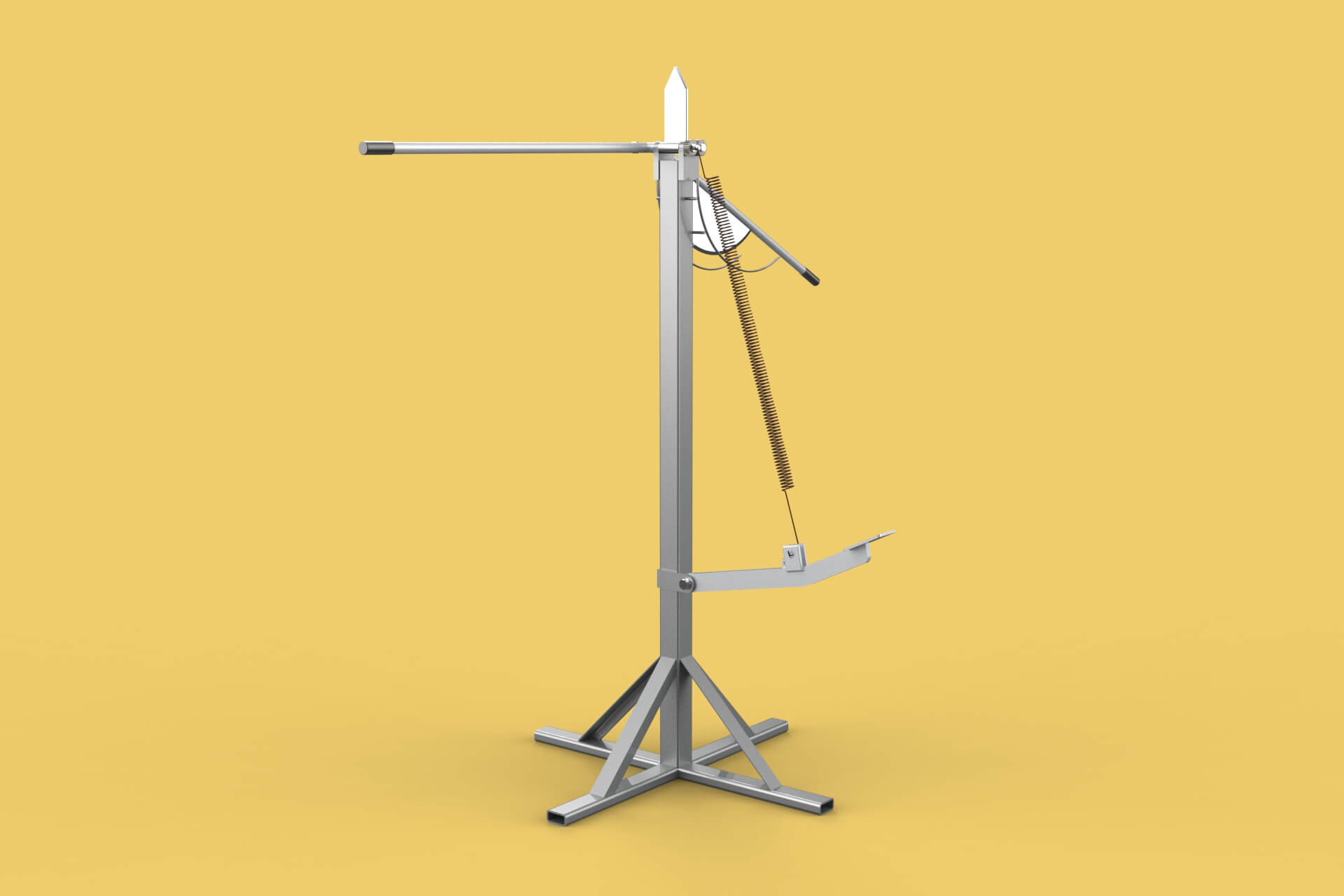 Manual Lever Handle Coconut Peeler Split Dehusker Extractor - 3D Model ...
