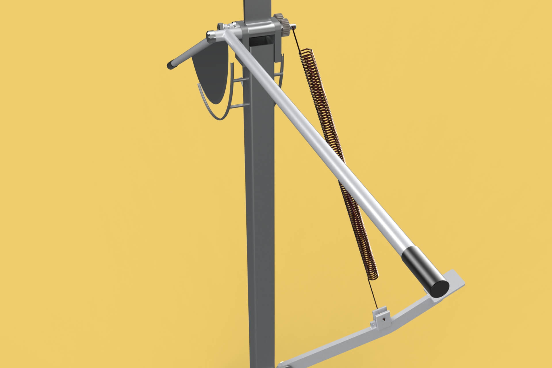 Manual Lever Handle Coconut Peeler Split Dehusker Extractor - 3D Model ...