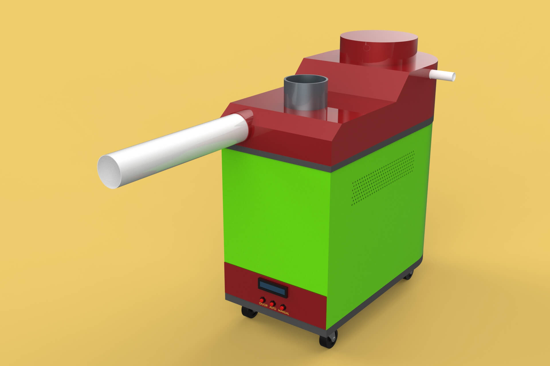 Mist Humidifier Air Fog Agricultural Farm Cooling System - 3D Model by ...