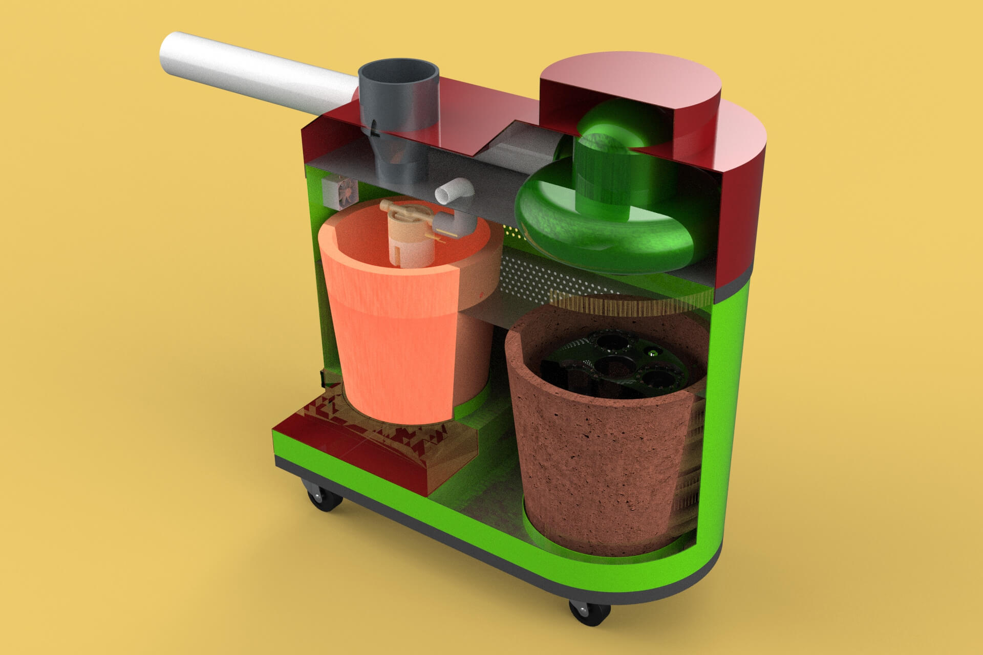 Mist Humidifier Air Fog Agricultural Farm Cooling System - 3D Model by ...