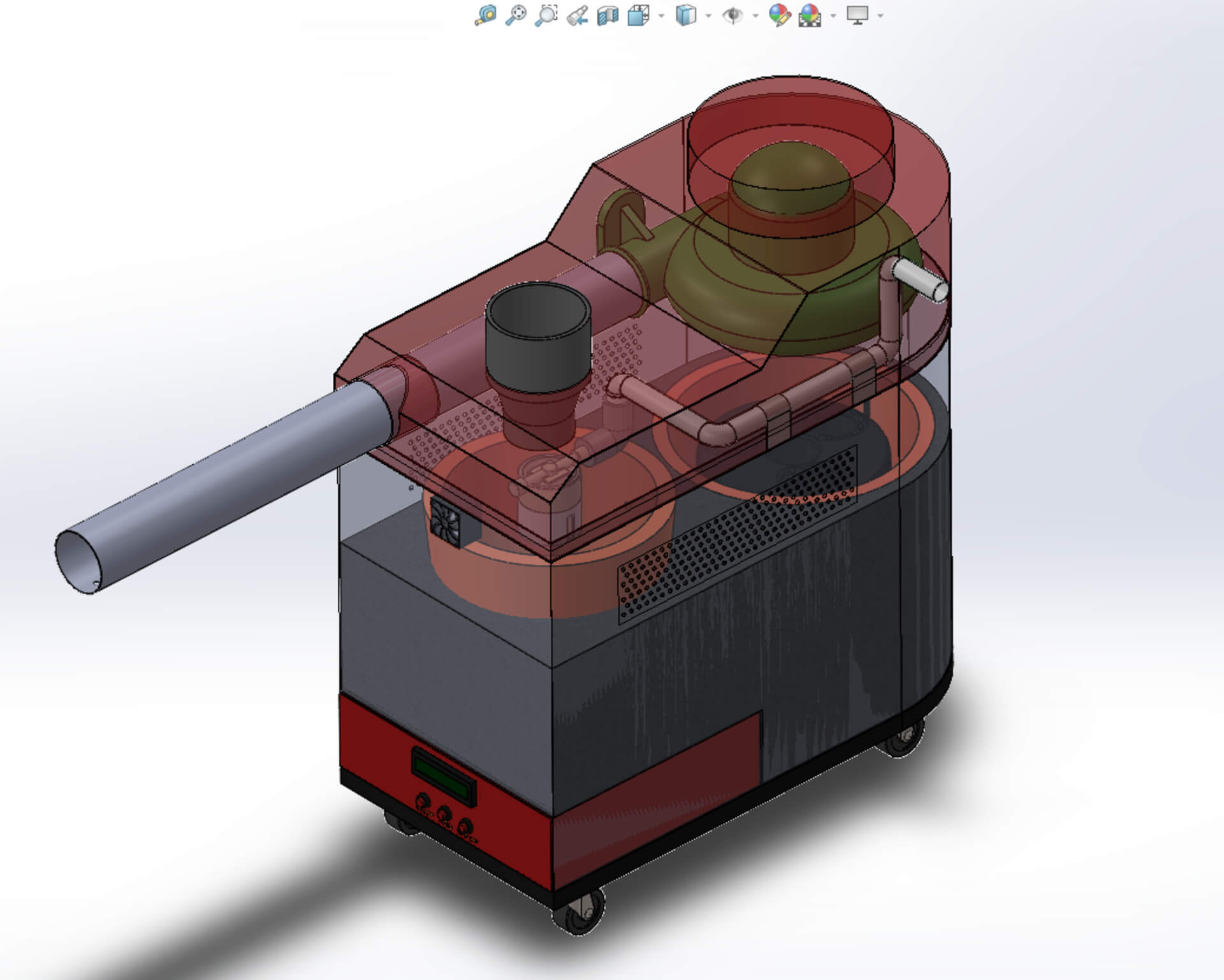Mist Humidifier Air Fog Agricultural Farm Cooling System - 3D Model by ...