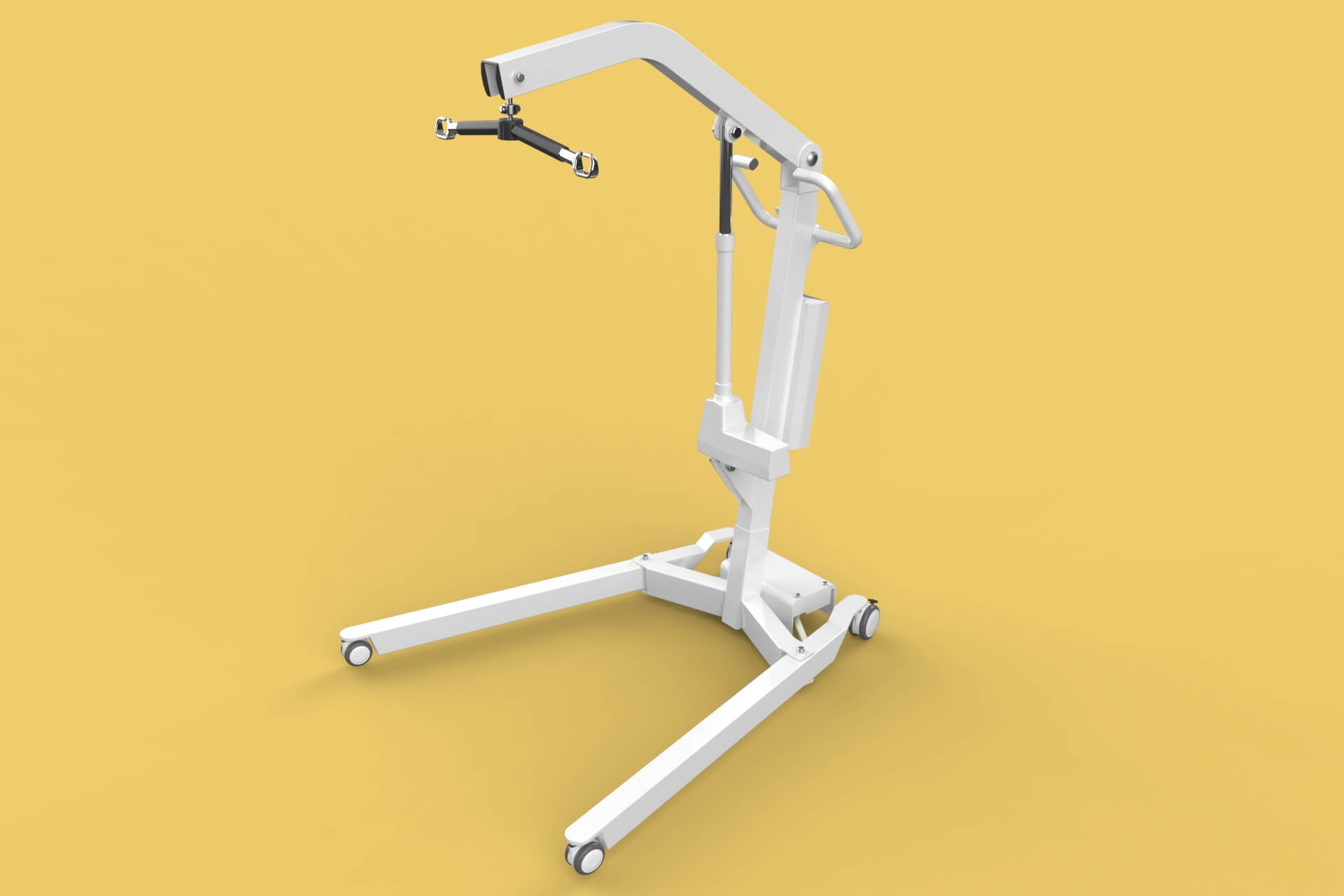 Mobile Floor Patient Lifter Hoist Aged Care Hospital Disabil - 3D Model ...