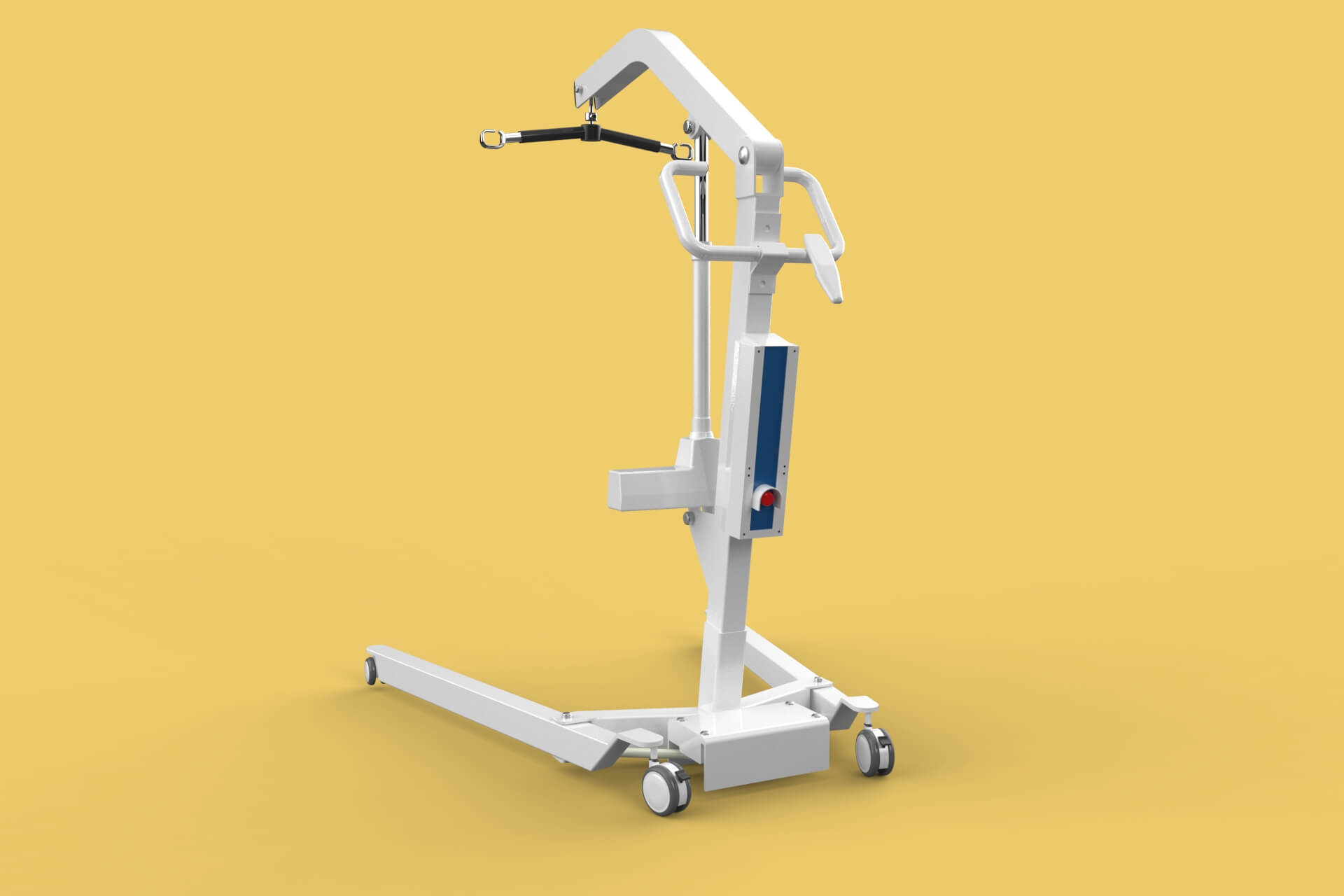 Mobile Floor Patient Lifter Hoist Aged Care Hospital Disabil - 3D Model ...
