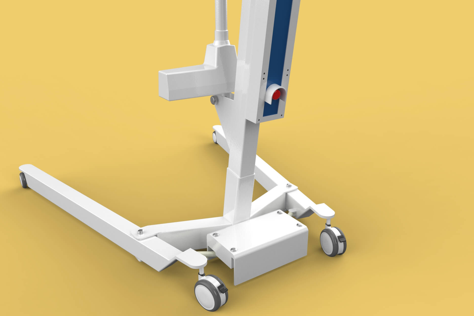 Mobile Floor Patient Lifter Hoist Aged Care Hospital Disabil - 3D Model ...