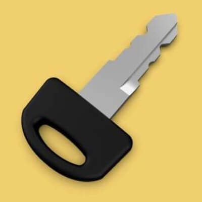 Motorcycle Key - 3D Model by surf3d