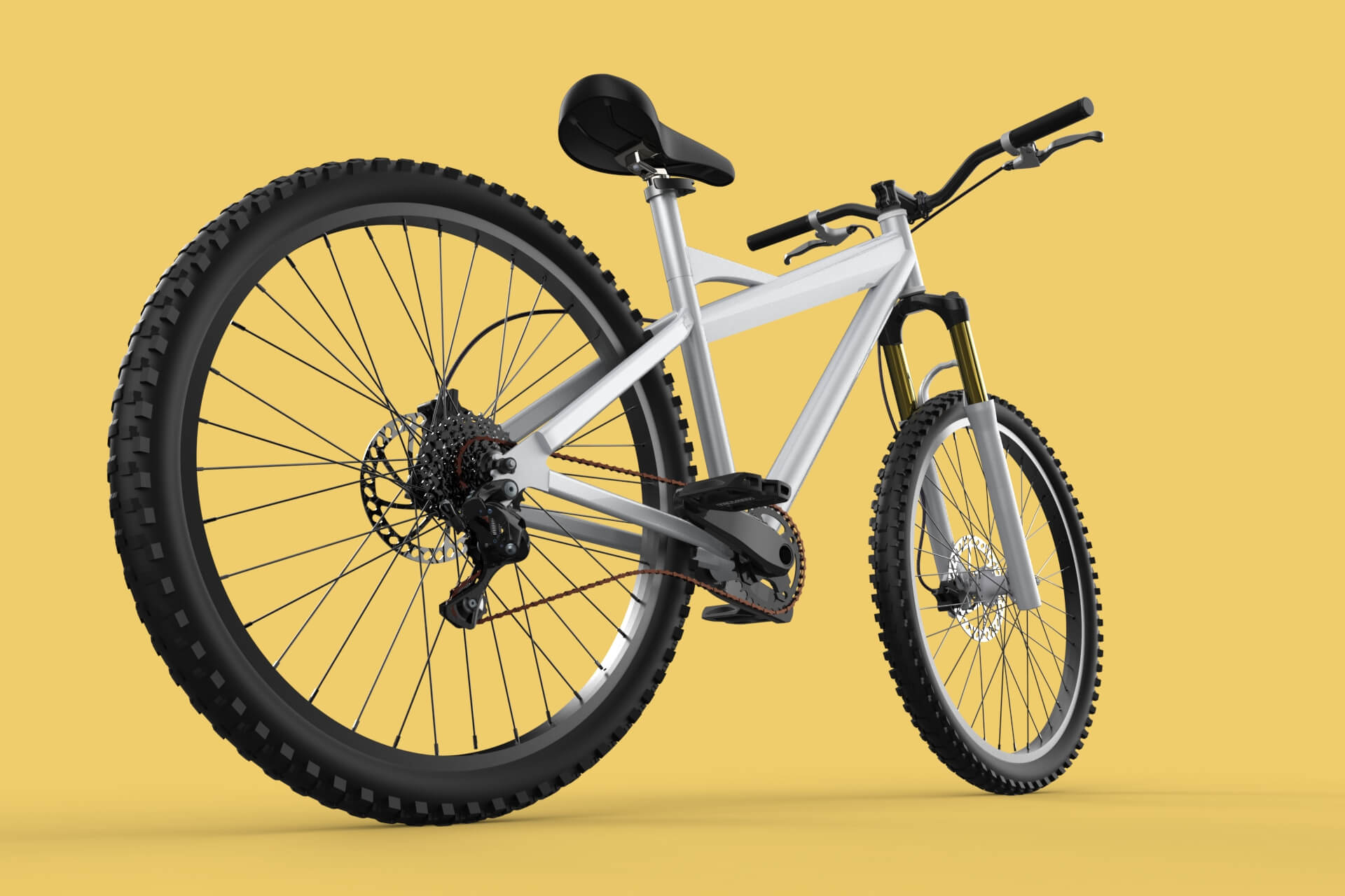 Mountain Bike Off Road Mtb Trail Bicycle Enduro Downhill - 3D Model by ...