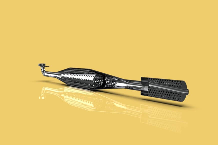 Motorcycle Exhaust Muffler - 3D Model by surf3d