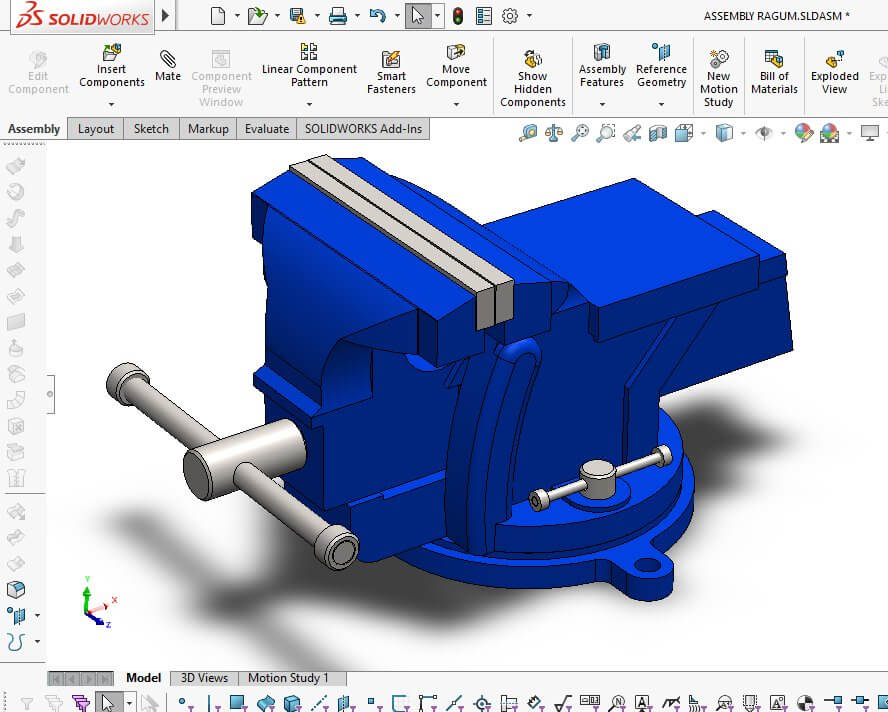 Vise - 3D Model by surf3d