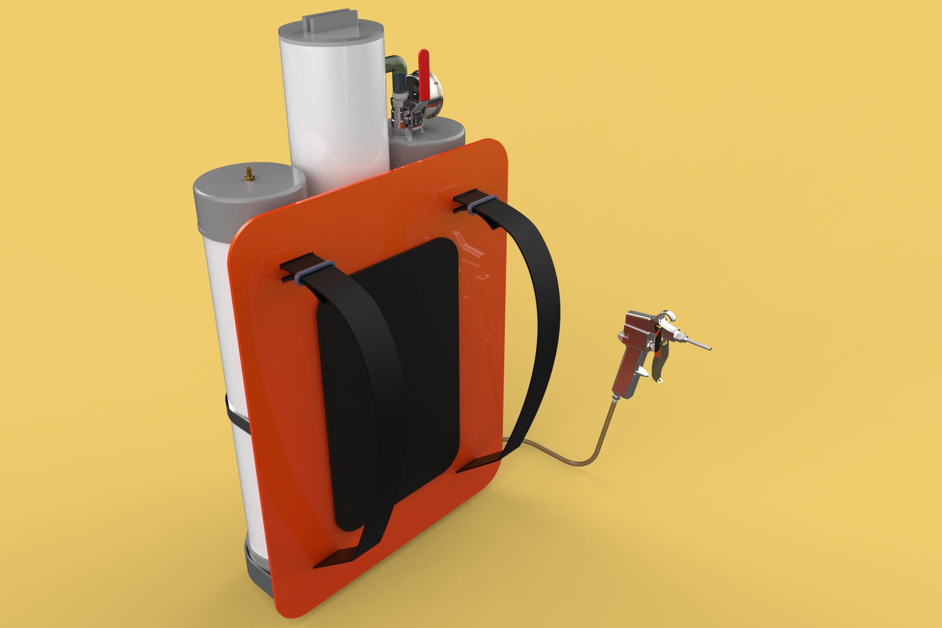 Multipurpose Sprayer Air Compressor Knapsack Backpack Spray - 3D Model ...