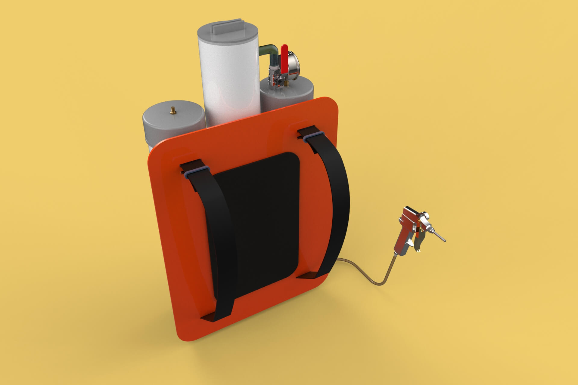 Multipurpose Sprayer Air Compressor Knapsack Backpack Spray - 3D Model ...