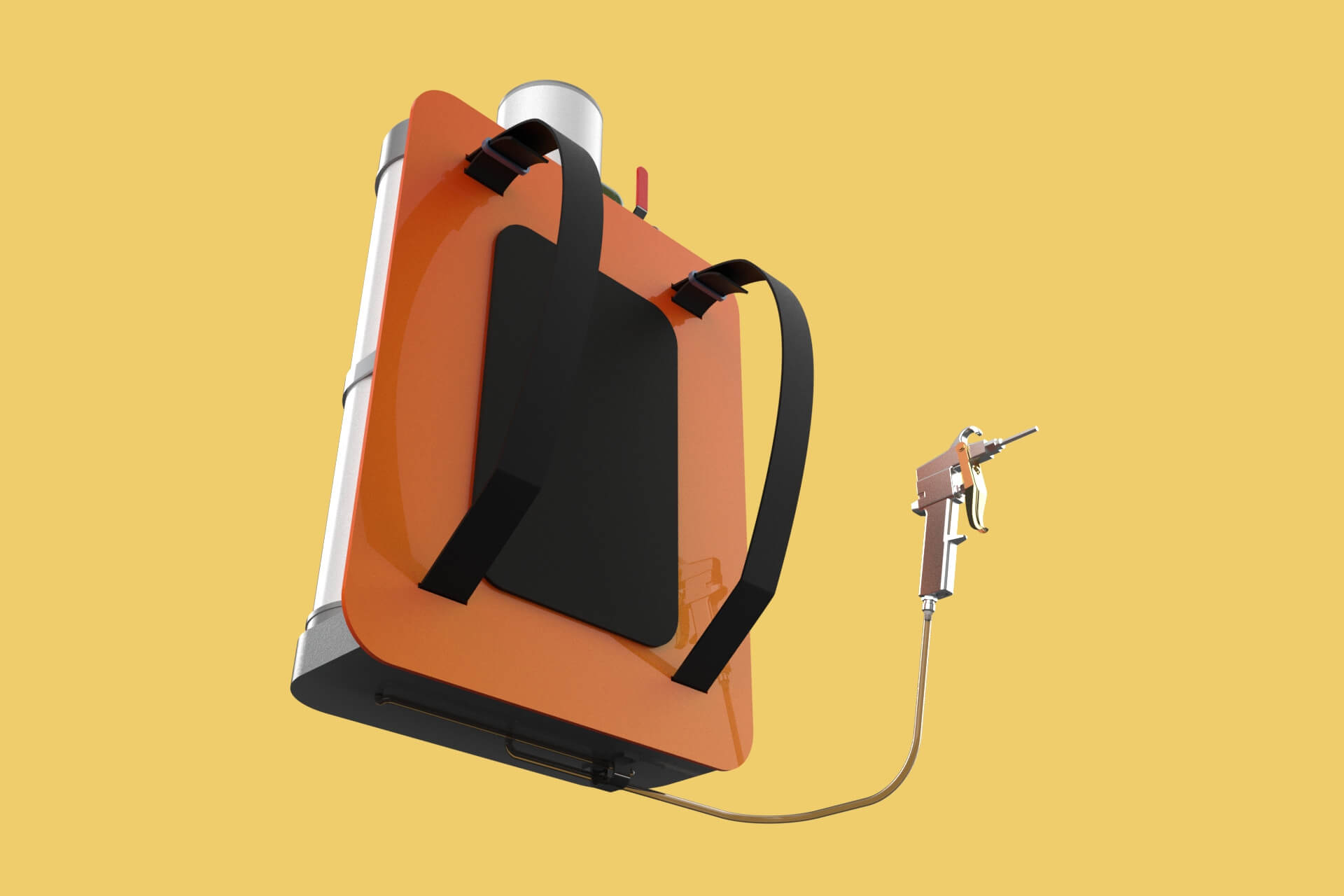 Multipurpose Sprayer Air Compressor Knapsack Backpack Spray - 3D Model ...