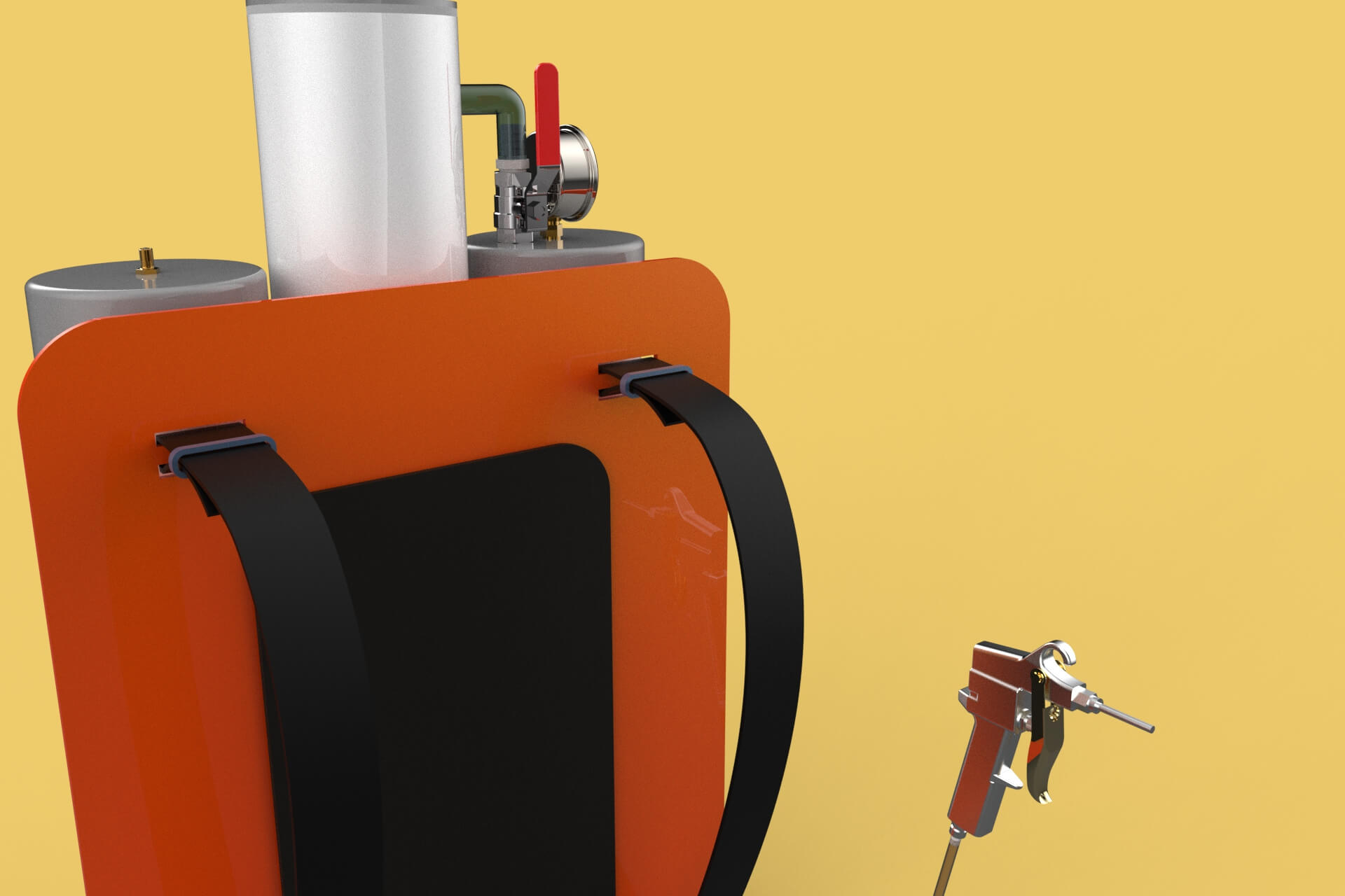 Multipurpose Sprayer Air Compressor Knapsack Backpack Spray - 3D Model ...