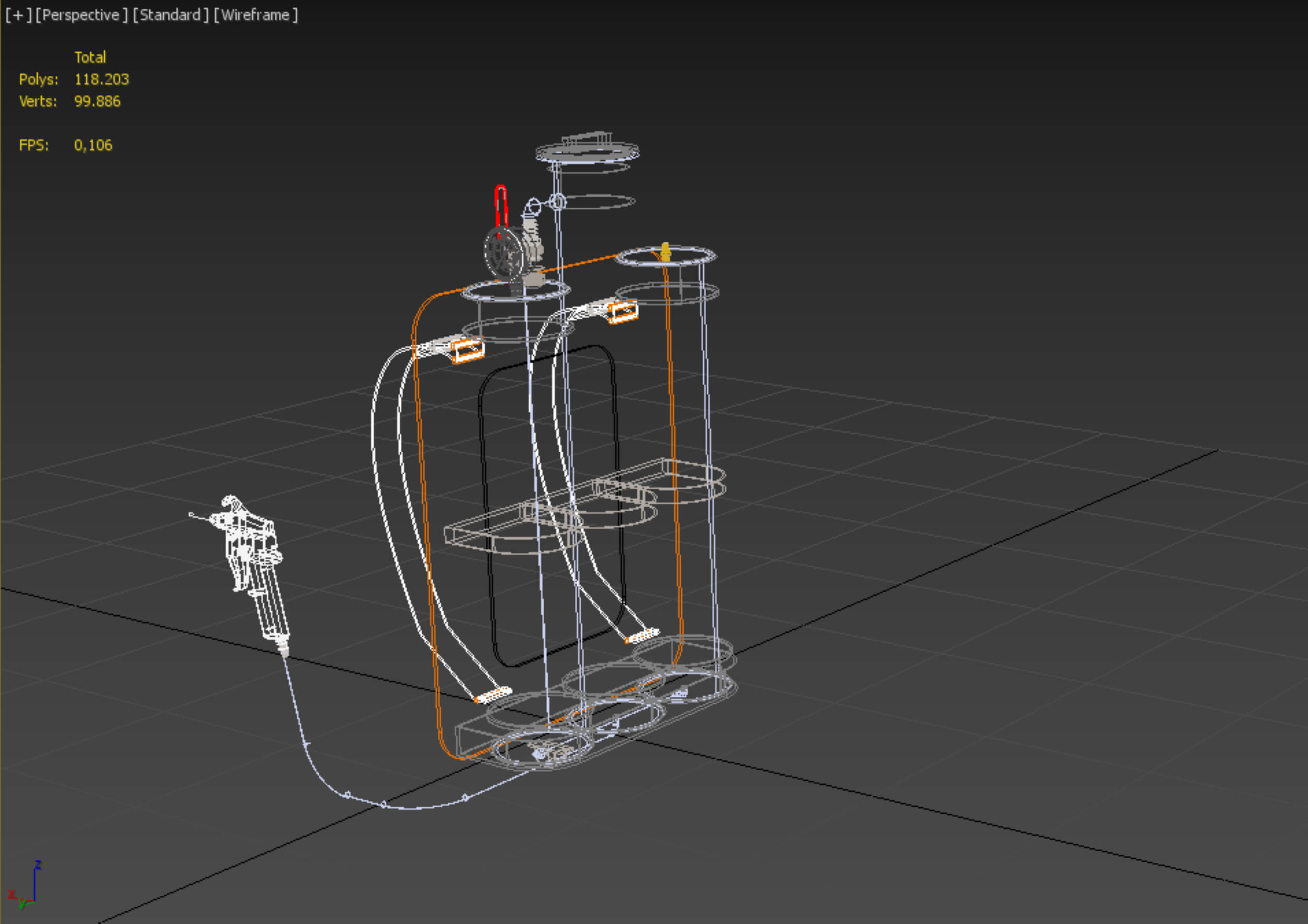 Multipurpose Sprayer Air Compressor Knapsack Backpack Spray - 3D Model ...