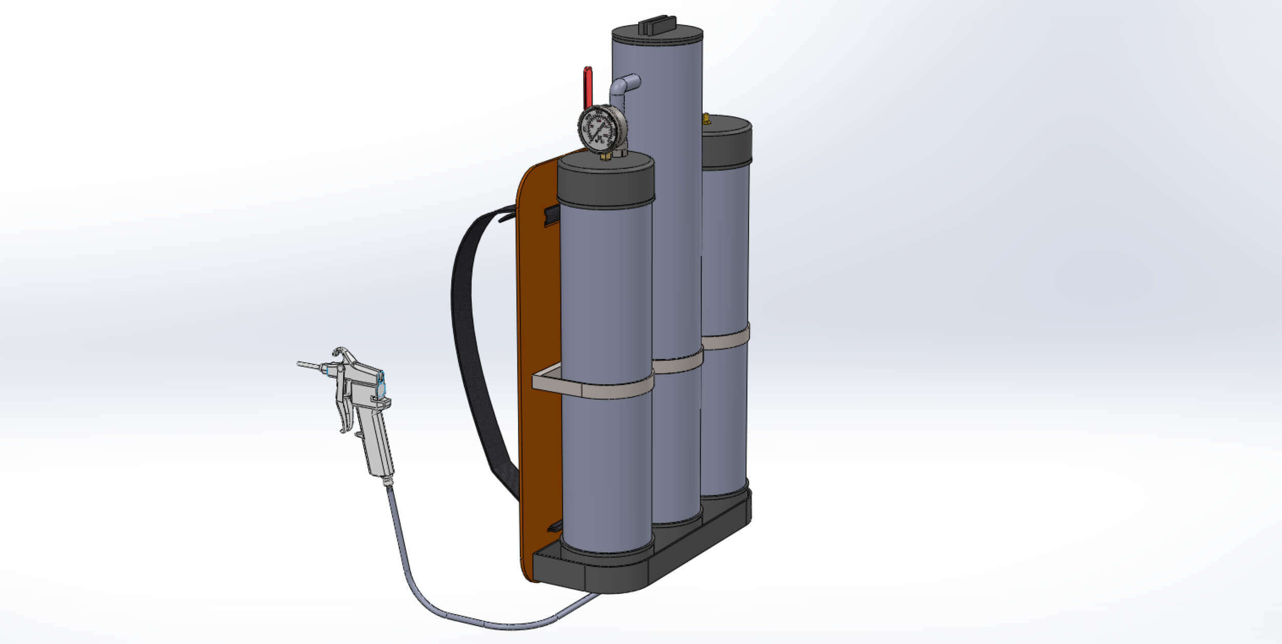 Multipurpose Sprayer Air Compressor Knapsack Backpack Spray - 3D Model ...