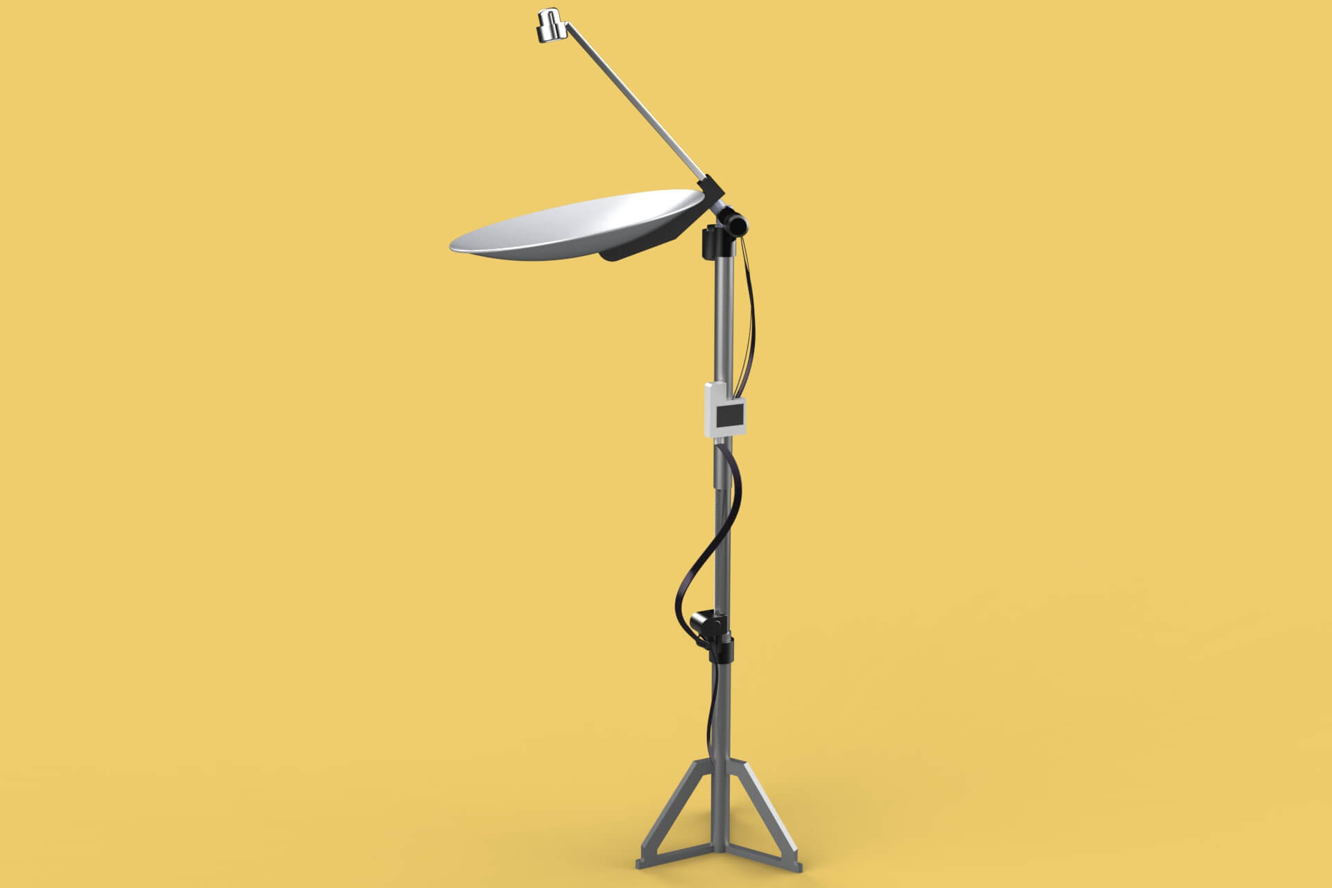 Parabolic Antenna Tracker Tracking System - 3D Model by surf3d