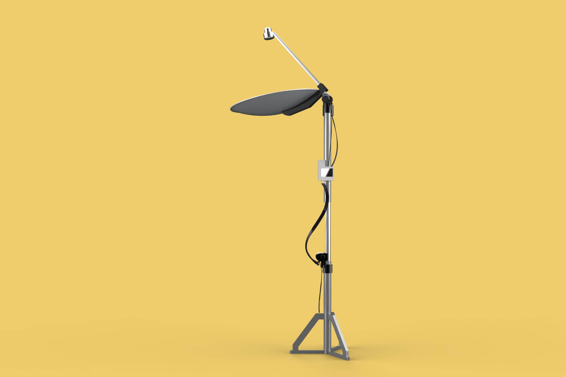 Parabolic Antenna Tracker Tracking System - 3D Model by surf3d