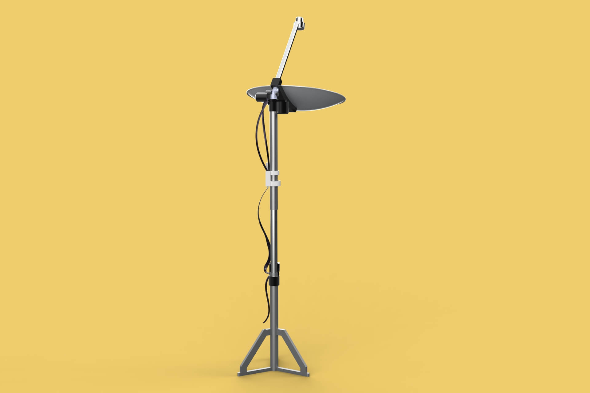 Parabolic Antenna Tracker Tracking System - 3D Model by surf3d