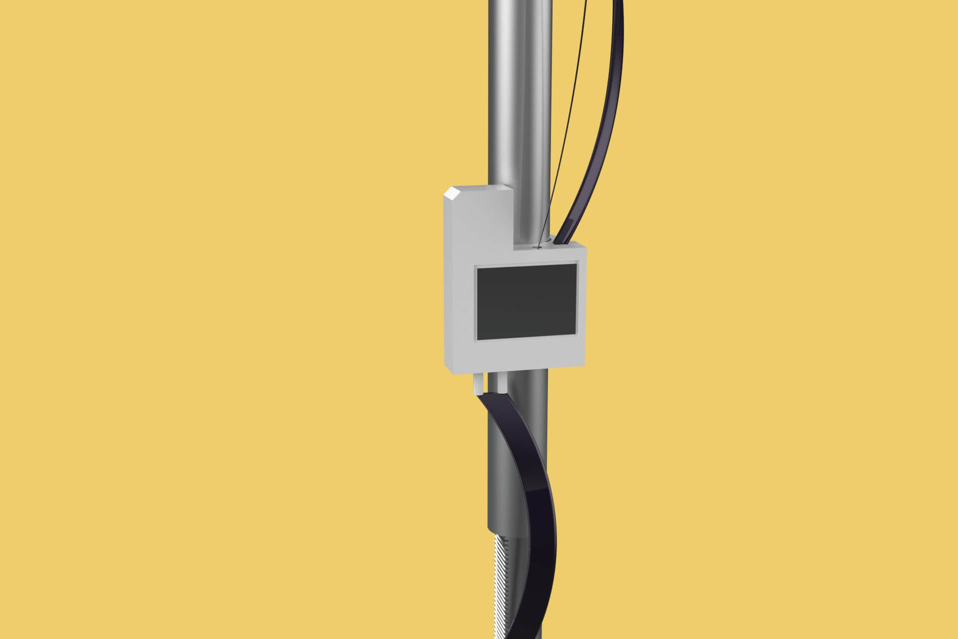 Parabolic Antenna Tracker Tracking System - 3D Model by surf3d