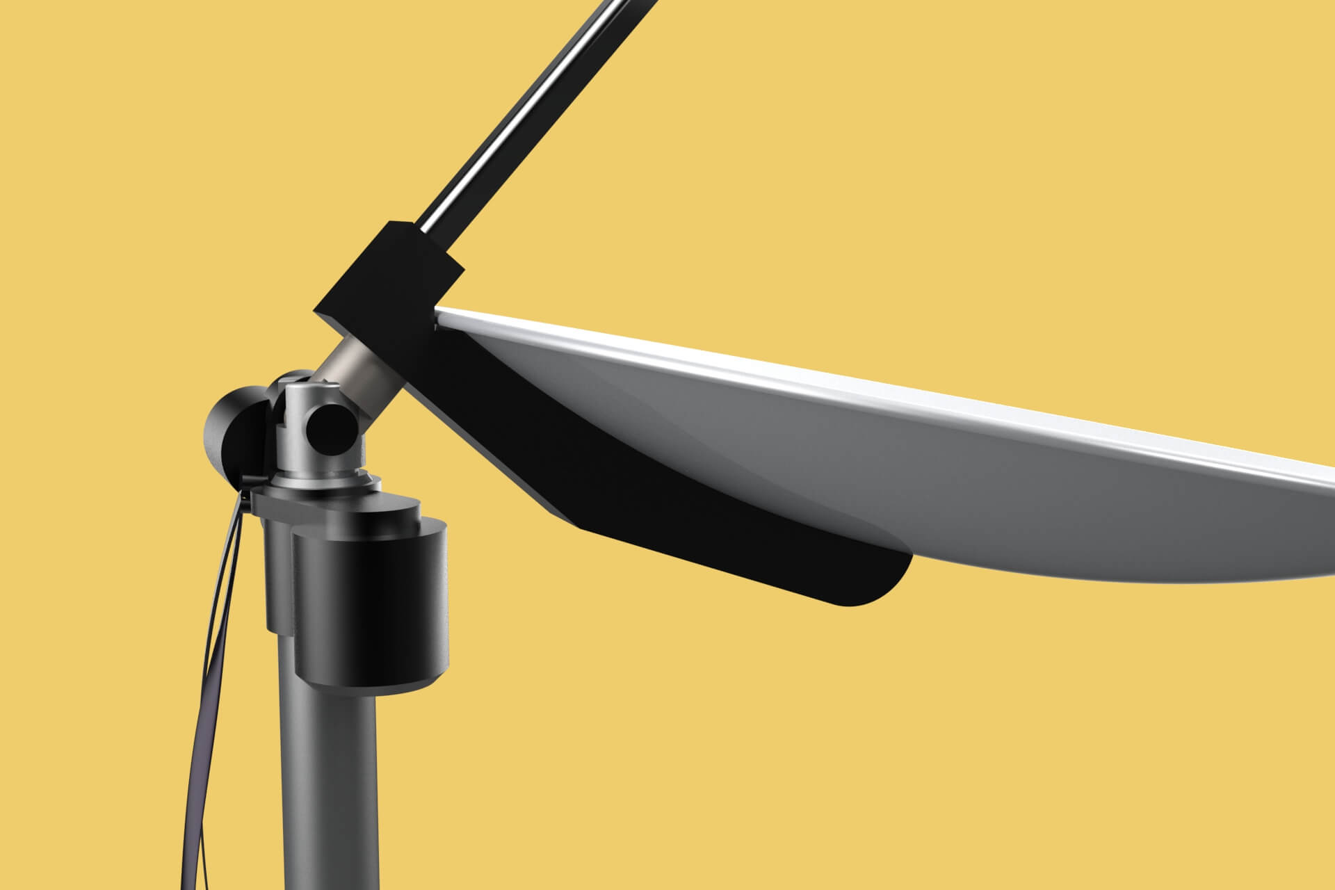Parabolic Antenna Tracker Tracking System - 3D Model by surf3d