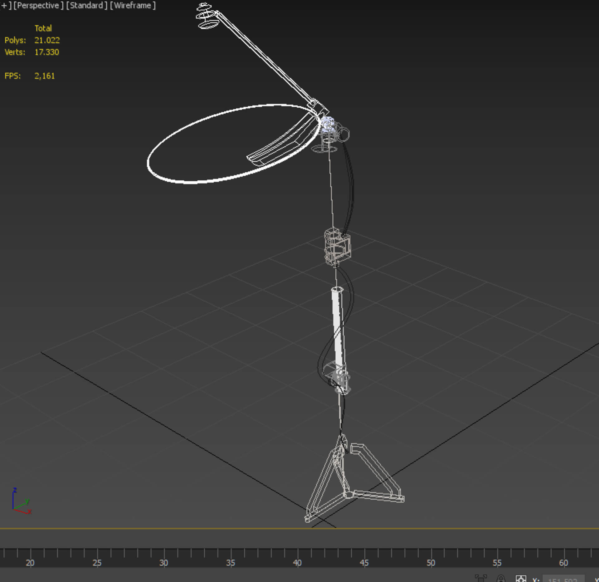 Parabolic Antenna Tracker Tracking System - 3D Model by surf3d