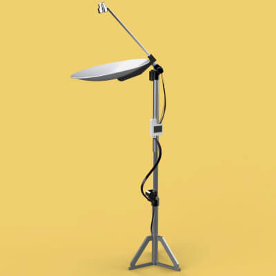 Parabolic Antenna Tracker Tracking System - 3D Model by surf3d