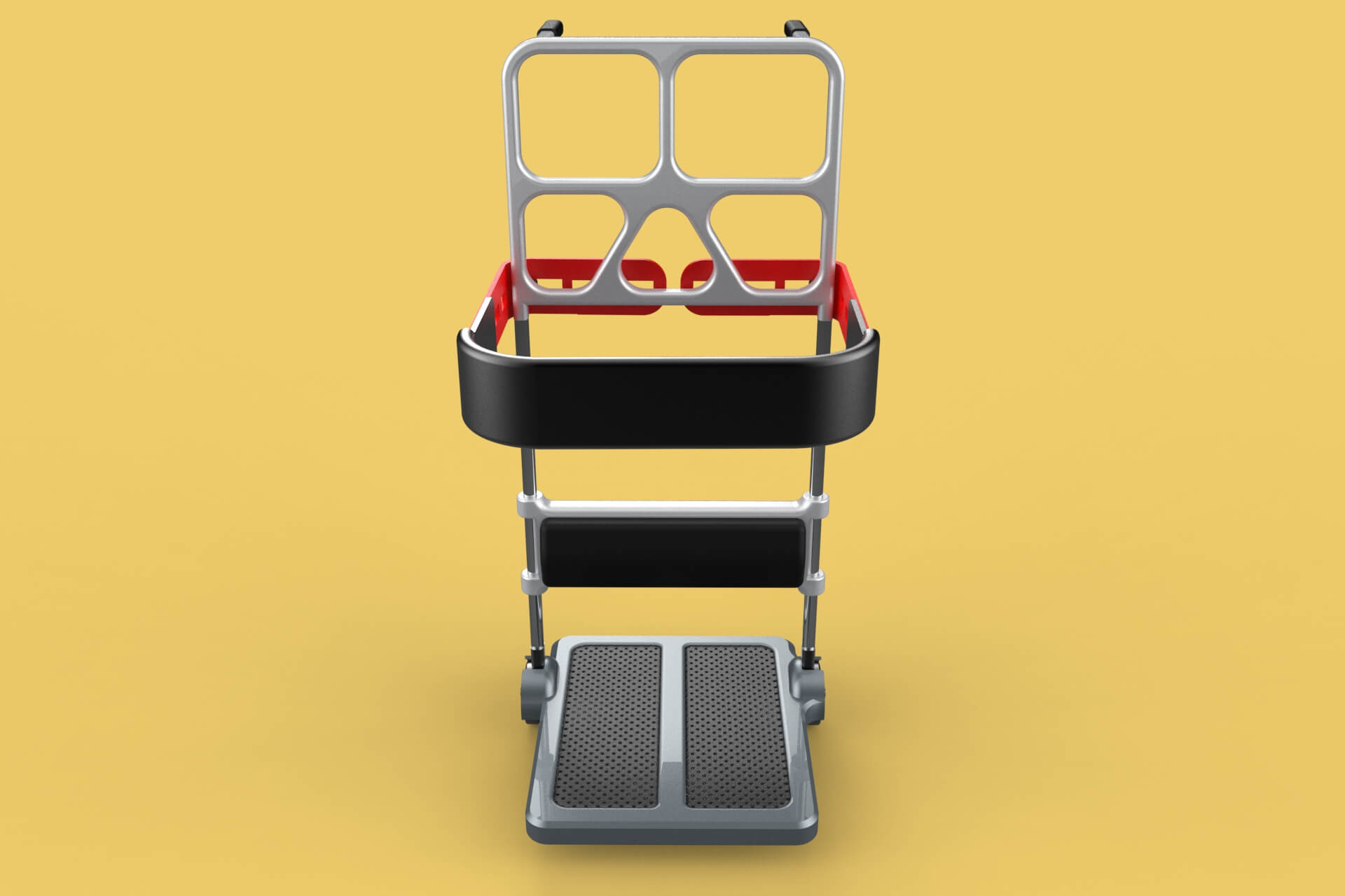 Patient Caregiver Raiser Sit Stand Transfer Lift Assist Cart - 3D Model ...