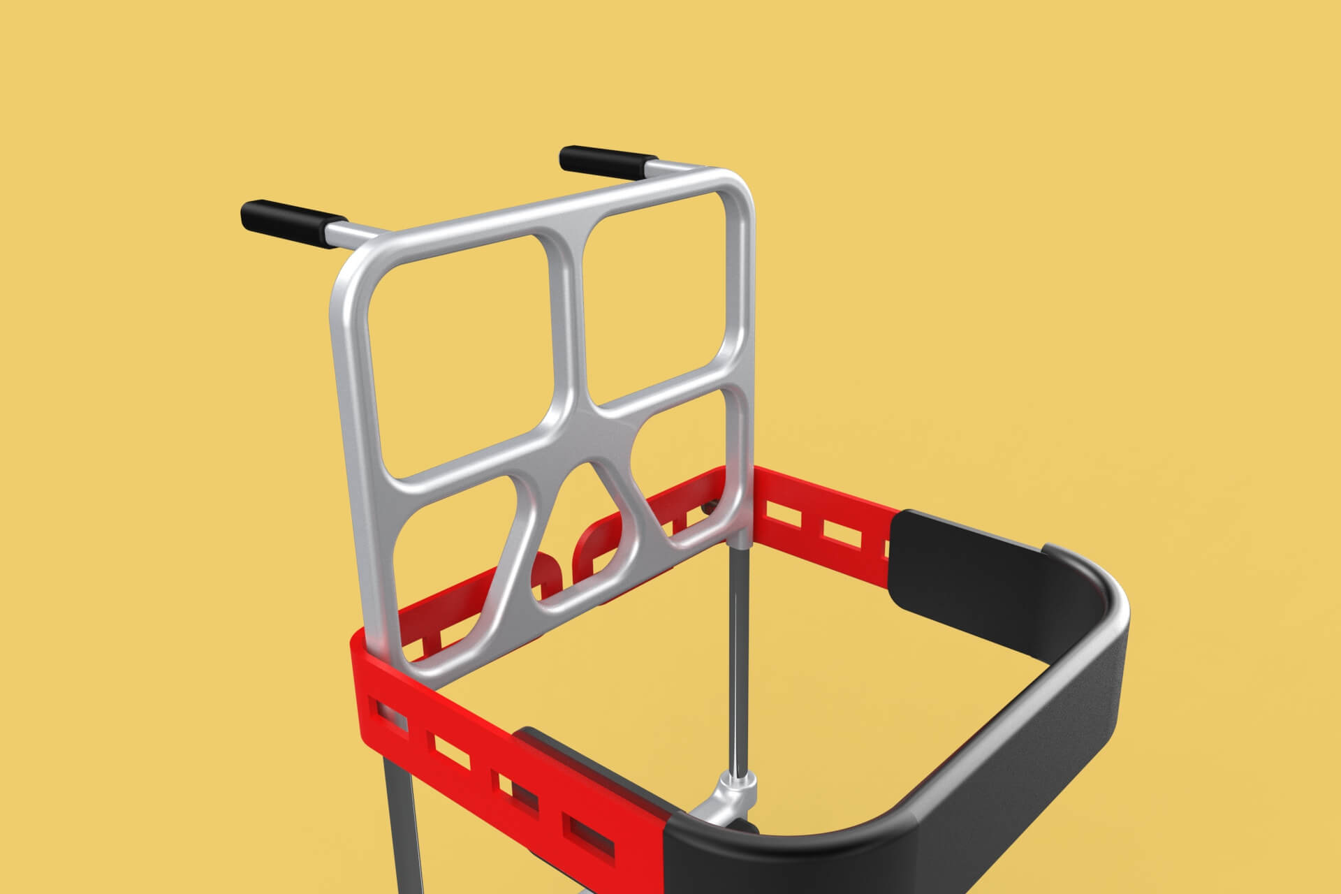 Patient Caregiver Raiser Sit Stand Transfer Lift Assist Cart - 3D Model ...