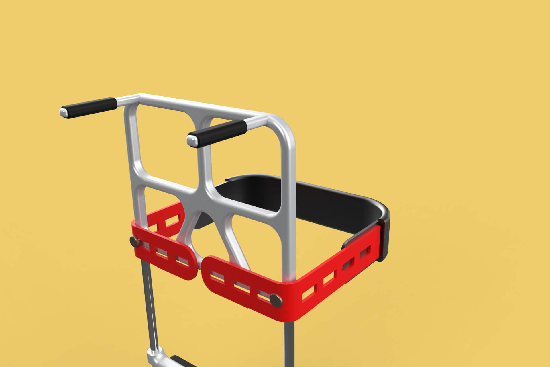 Patient Caregiver Raiser Sit Stand Transfer Lift Assist Cart - 3D Model ...